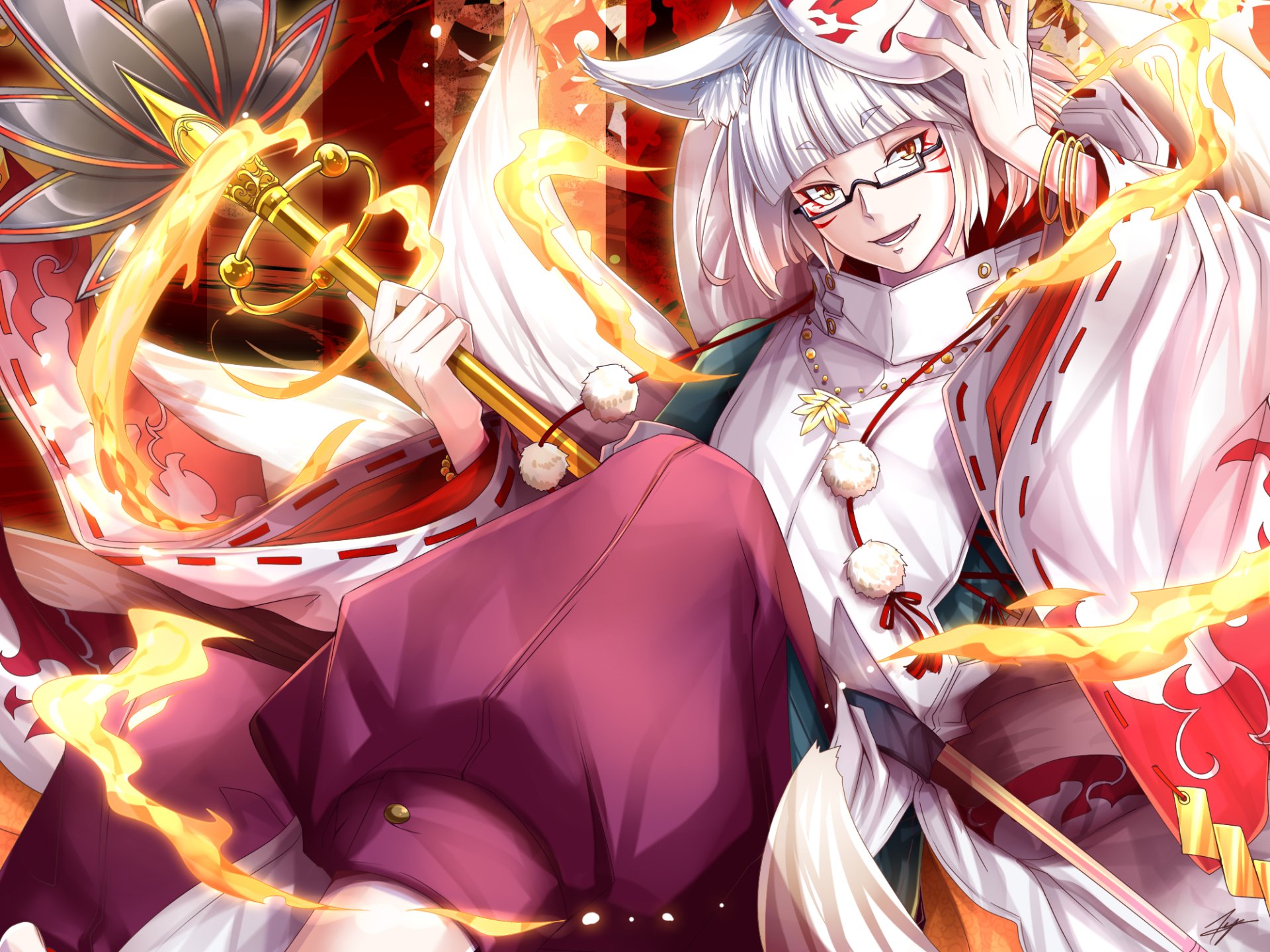 Download Yashiro (Divine Gate) Anime Divine Gate HD Wallpaper