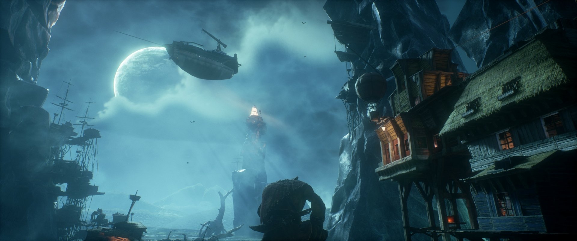 Styx: Shards of Darkness – Moonlit Night HD Game Wallpaper