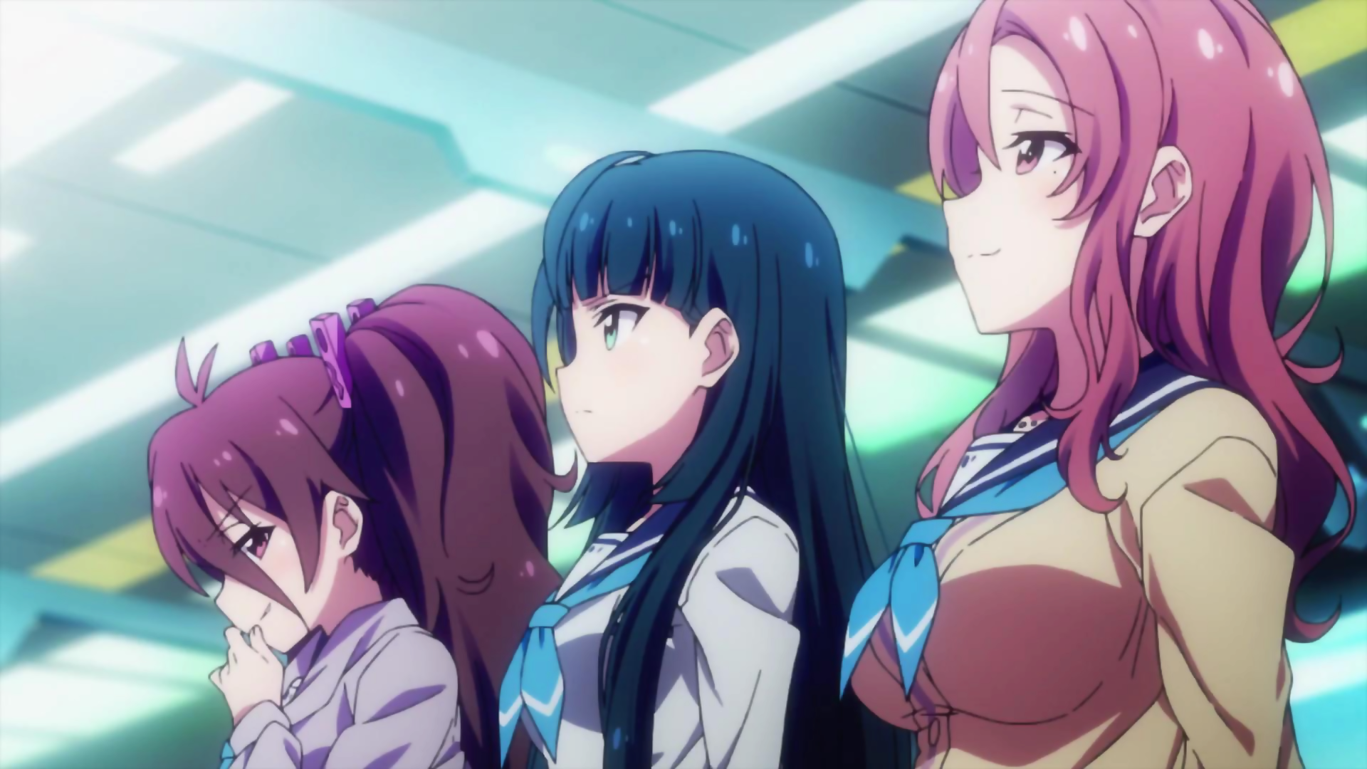 Download Tsubuzaki Anko Kusunoki Asuha Serizawa Renge Anime Battle Girl ...