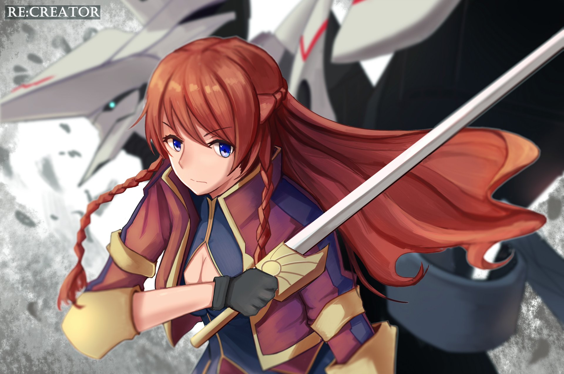 Selesia Yupitiria HD Wallpaper – Re:Creators Anime Action Scene