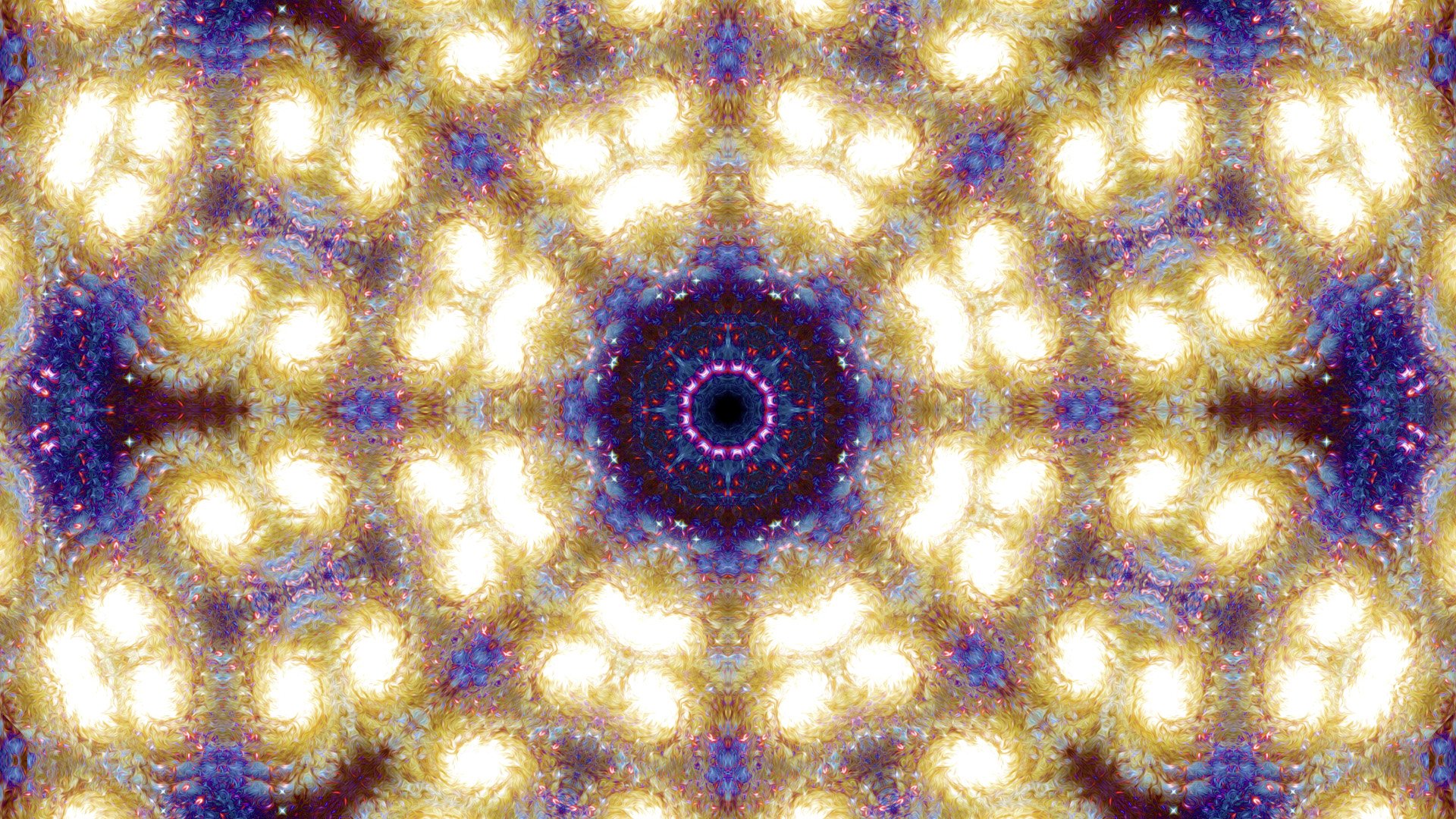 Space Mandala No1 - Wallpaper by Dr-Pen