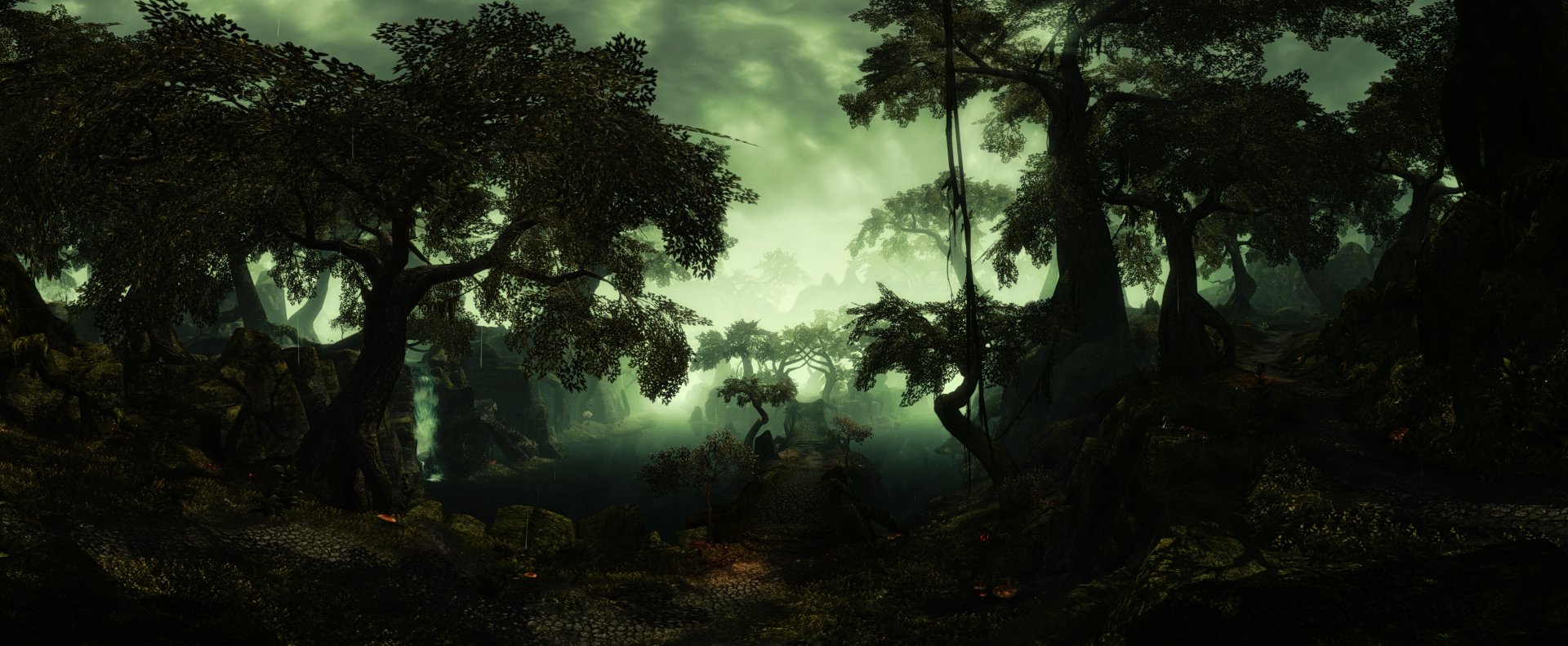 Elder Scrolls Online 4K Ultra HD: Enchanted Forest Landscape Wallpaper