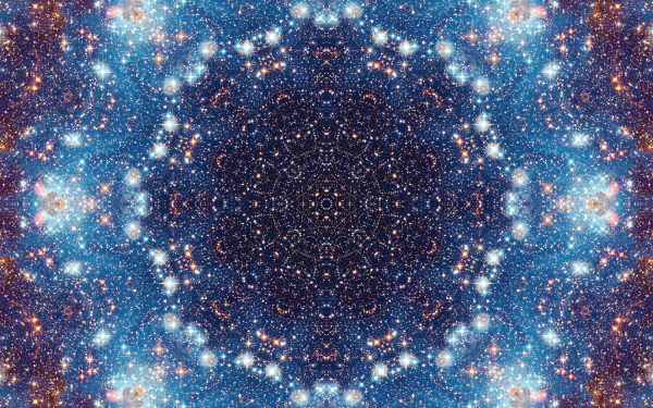Space Mandala No25 - Wallpaper by Dr-Pen