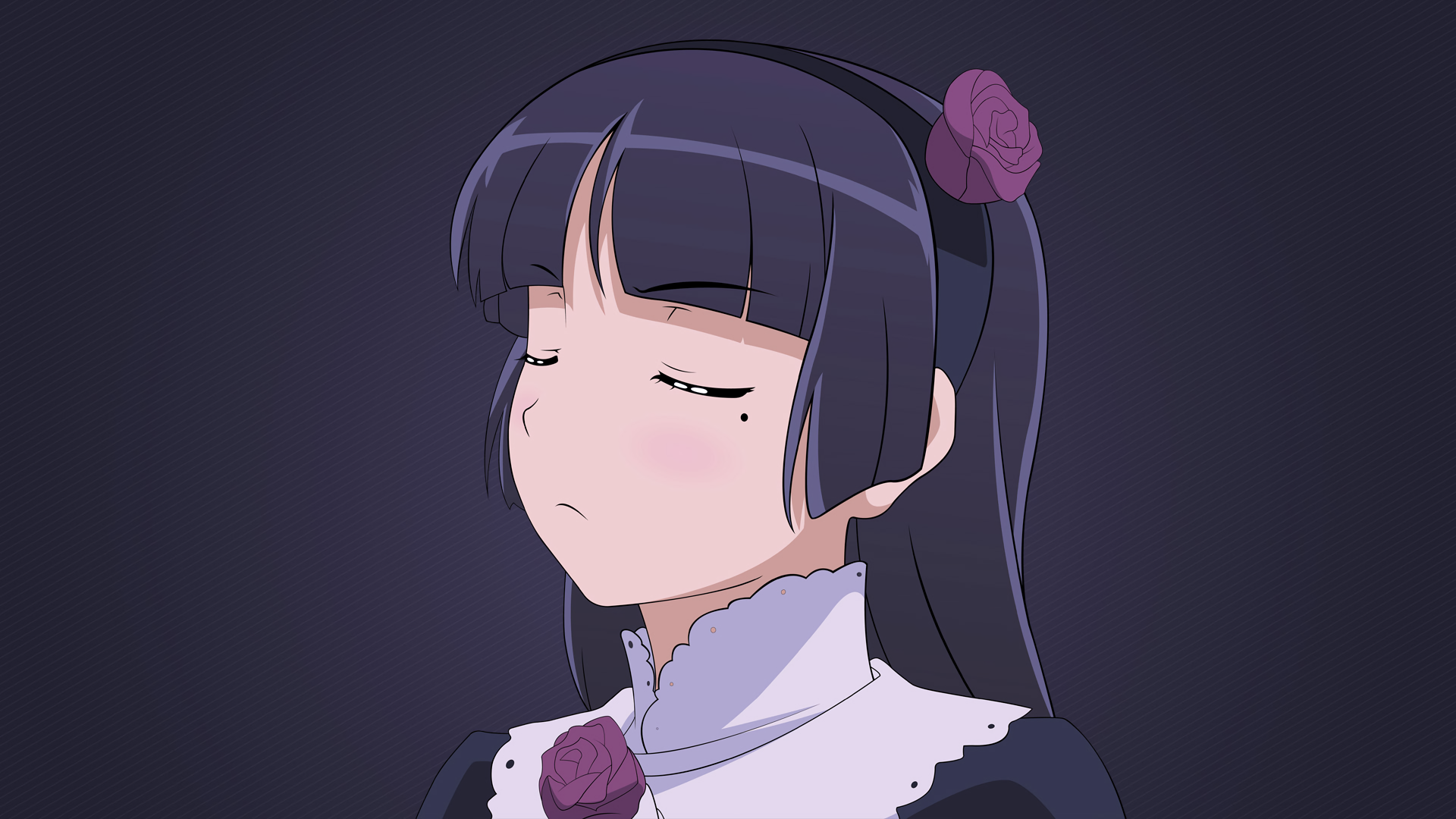 Ruri Gokō HD Wallpaper – Elegant Oreimo Anime Charm