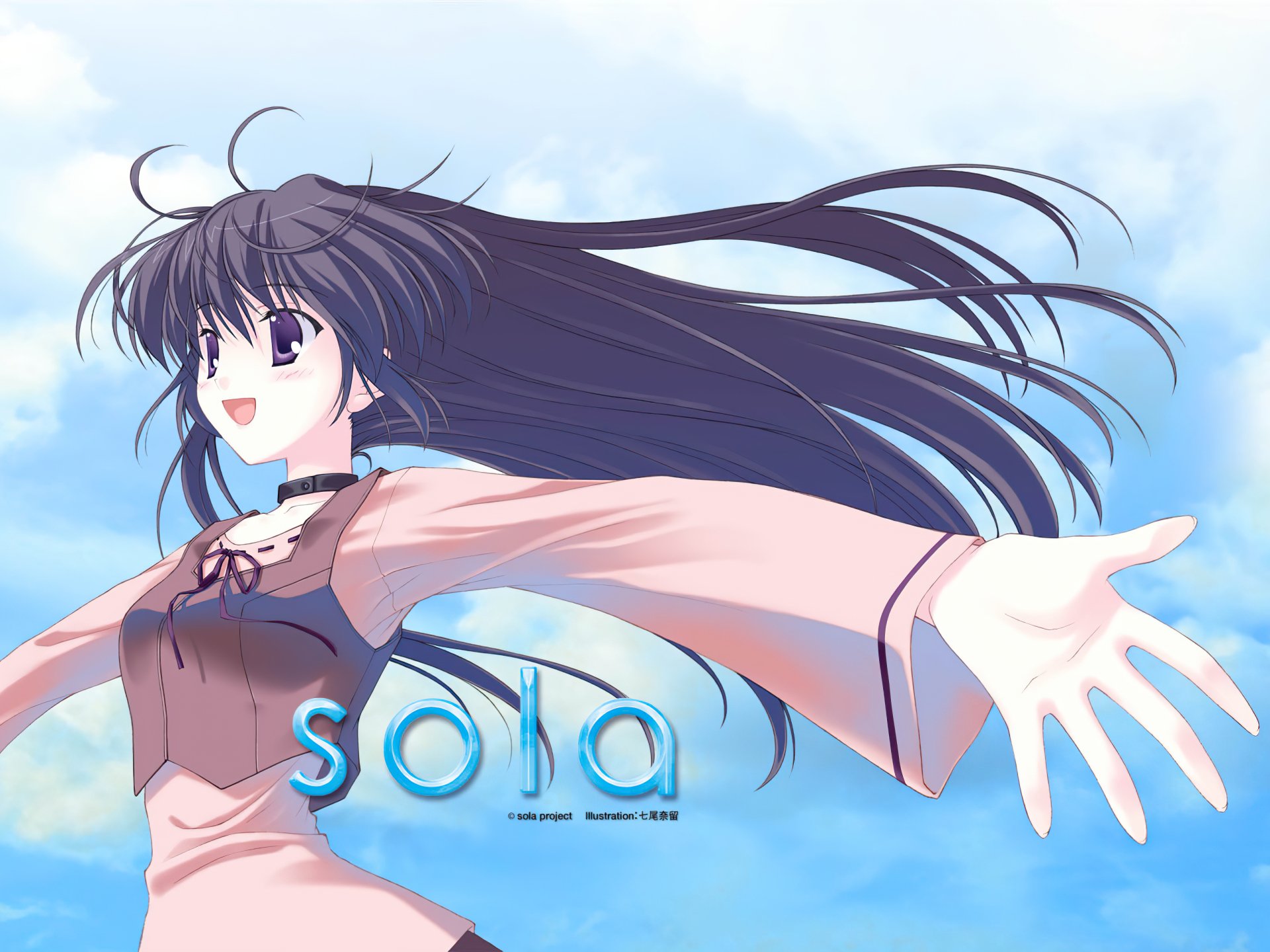 Download Matsuri Shihou Anime Sola HD Wallpaper by Naru Nanao