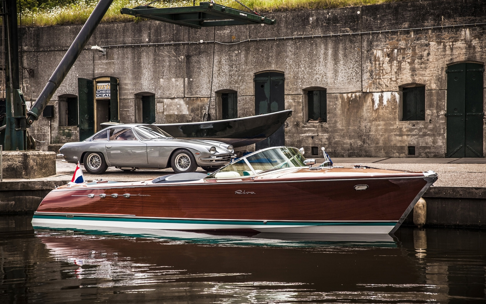 Vehicles Riva Aquarama Lamborghini HD Wallpaper