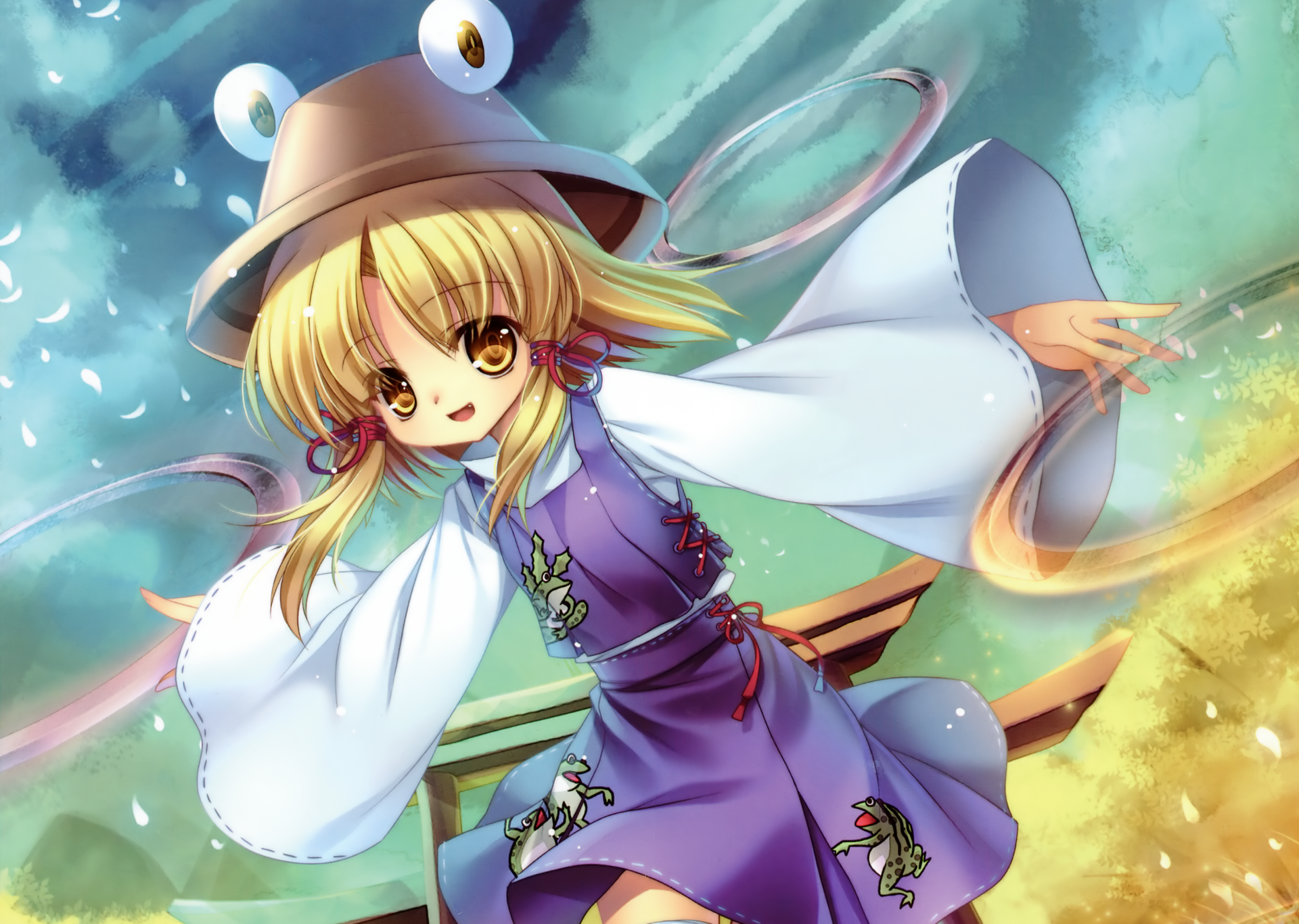 Anime Touhou HD Wallpaper by Capura Lin
