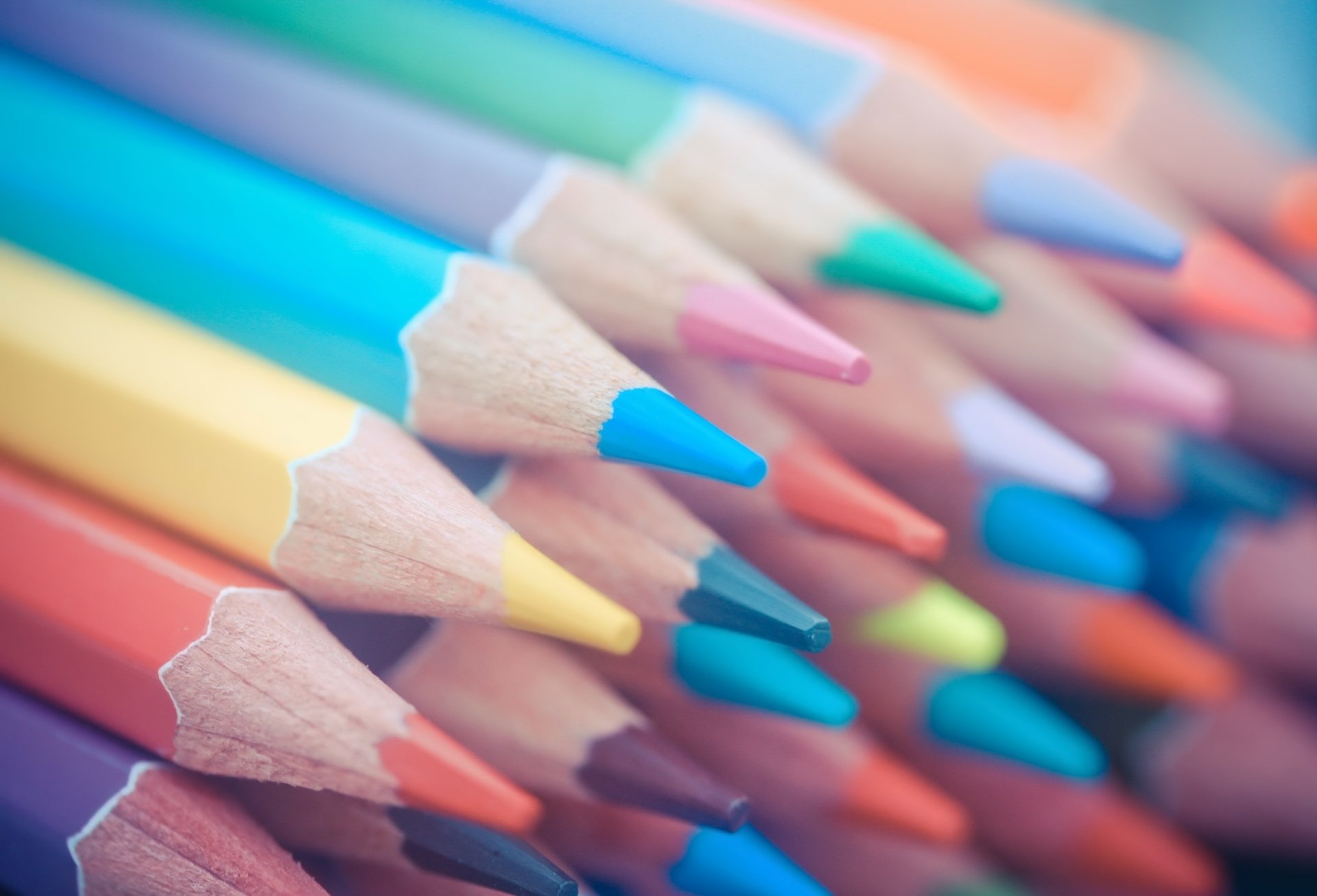 Download Colorful Colors Close-up Photography Pencil HD Wallpaper