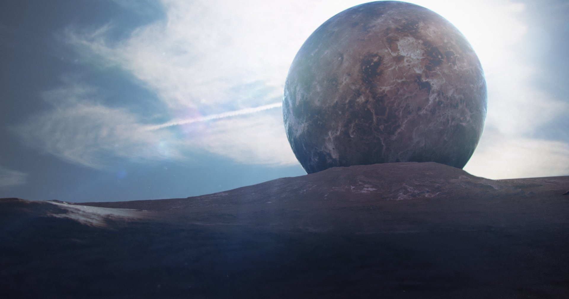 Download Cloud Fantasy Sci Fi Planet HD Wallpaper by Jordan Clarke