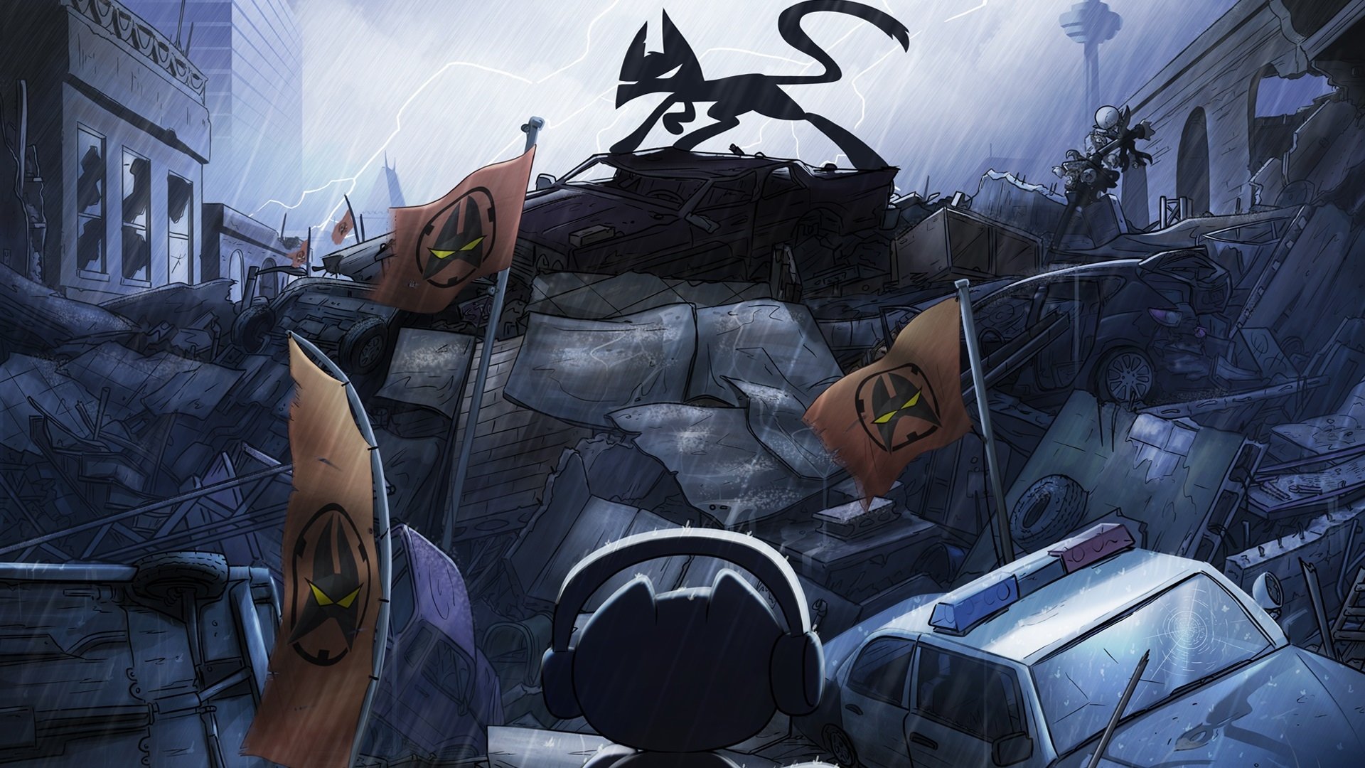 Monstercat Apocalypse - HD Desktop Wallpaper