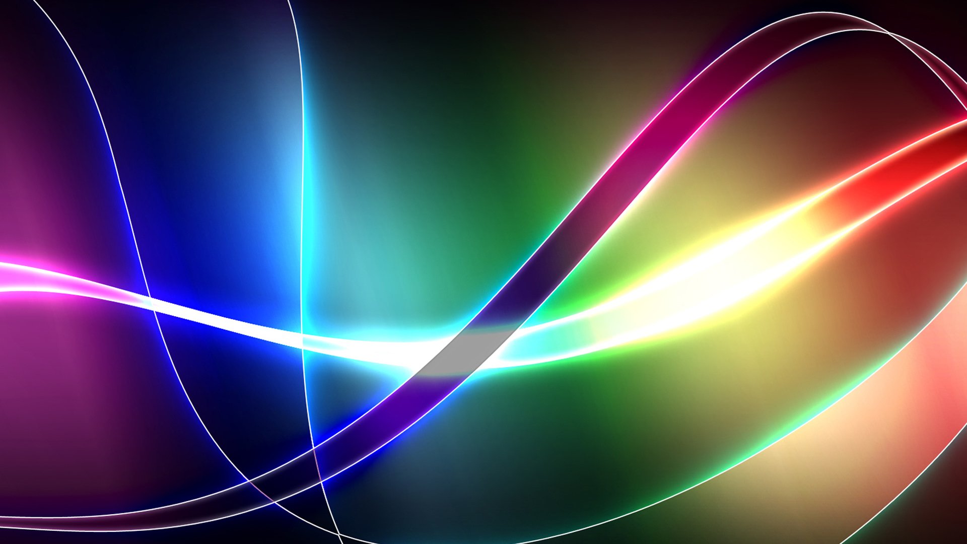 Vibrant Abstract Colors: Stunning HD Wallpaper
