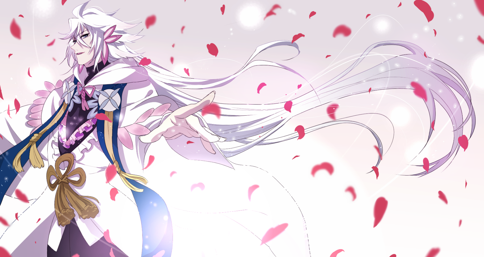 Merlin of Fate: Stunning HD Anime Wallpaper from Fate/Grand Order