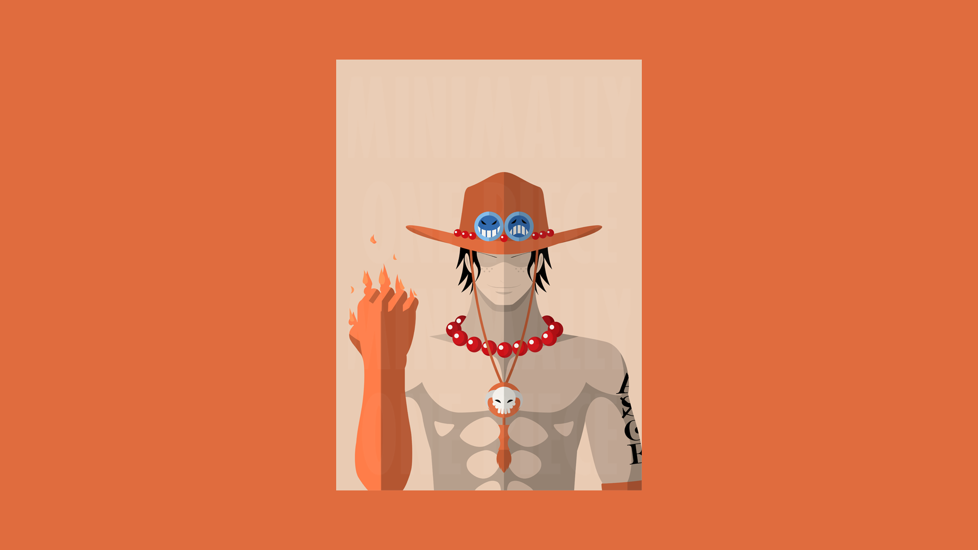 Portgas D. Ace HD Wallpaper | Iconic One Piece Anime Flame Master