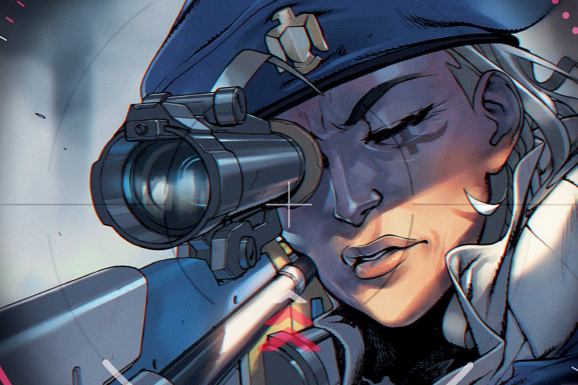 Ana from Overwatch: Stunning HD Video Game Wallpaper | 2000x1333 ...