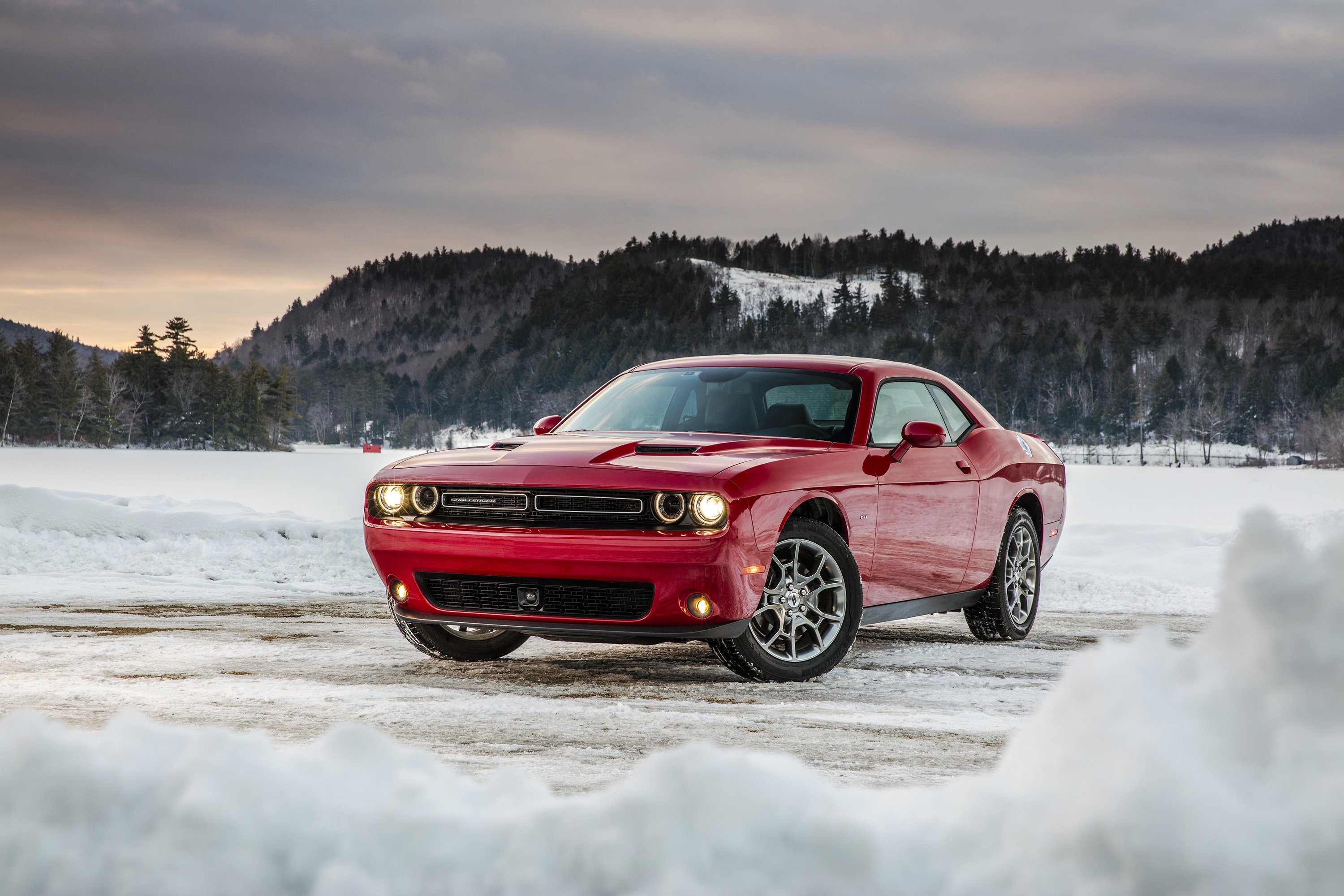 Download Muscle Car Car Dodge Vehicle Dodge Challenger HD Wallpaper
