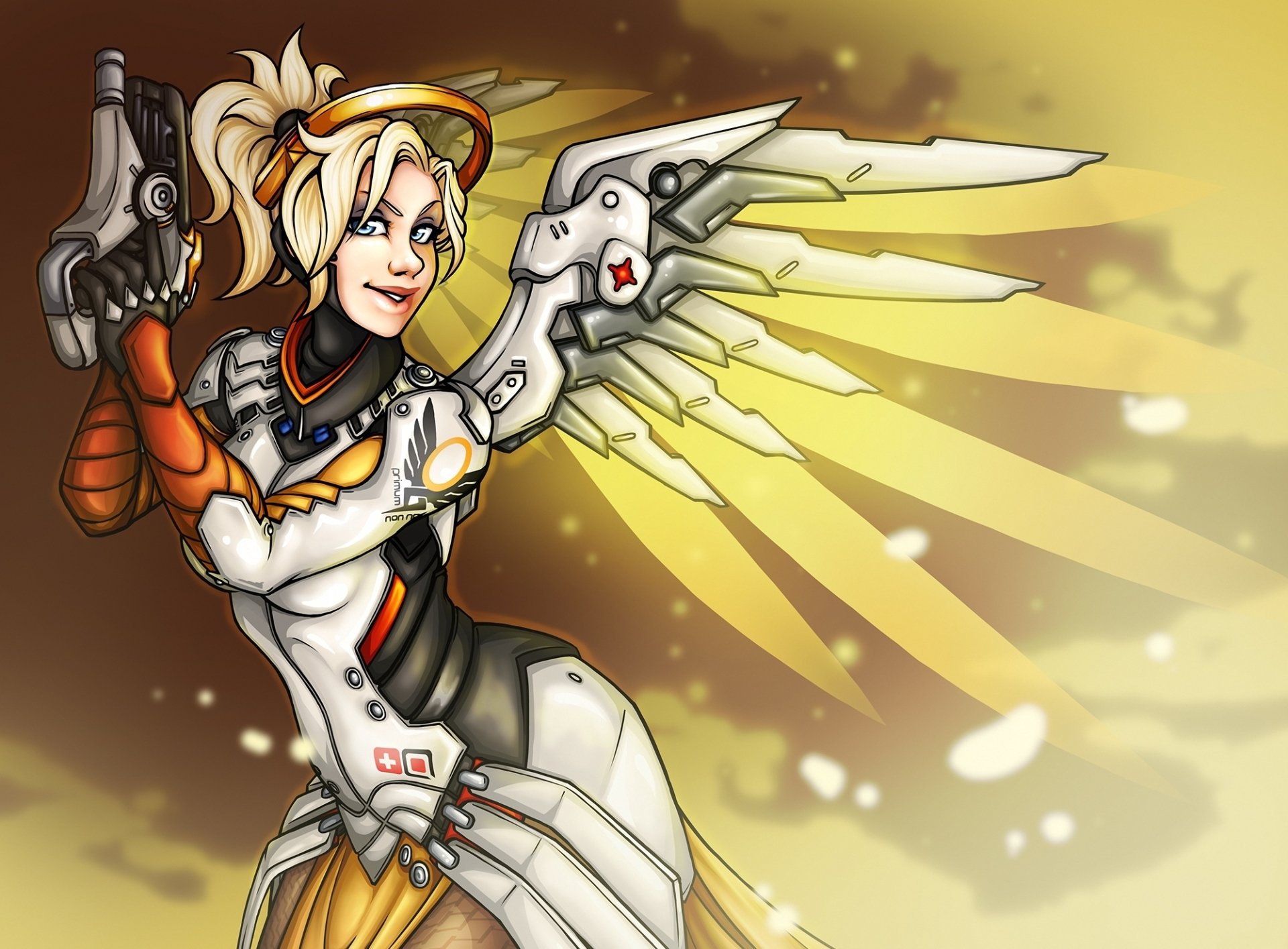 Video Game Overwatch HD Wallpaper by Sarah Schnau