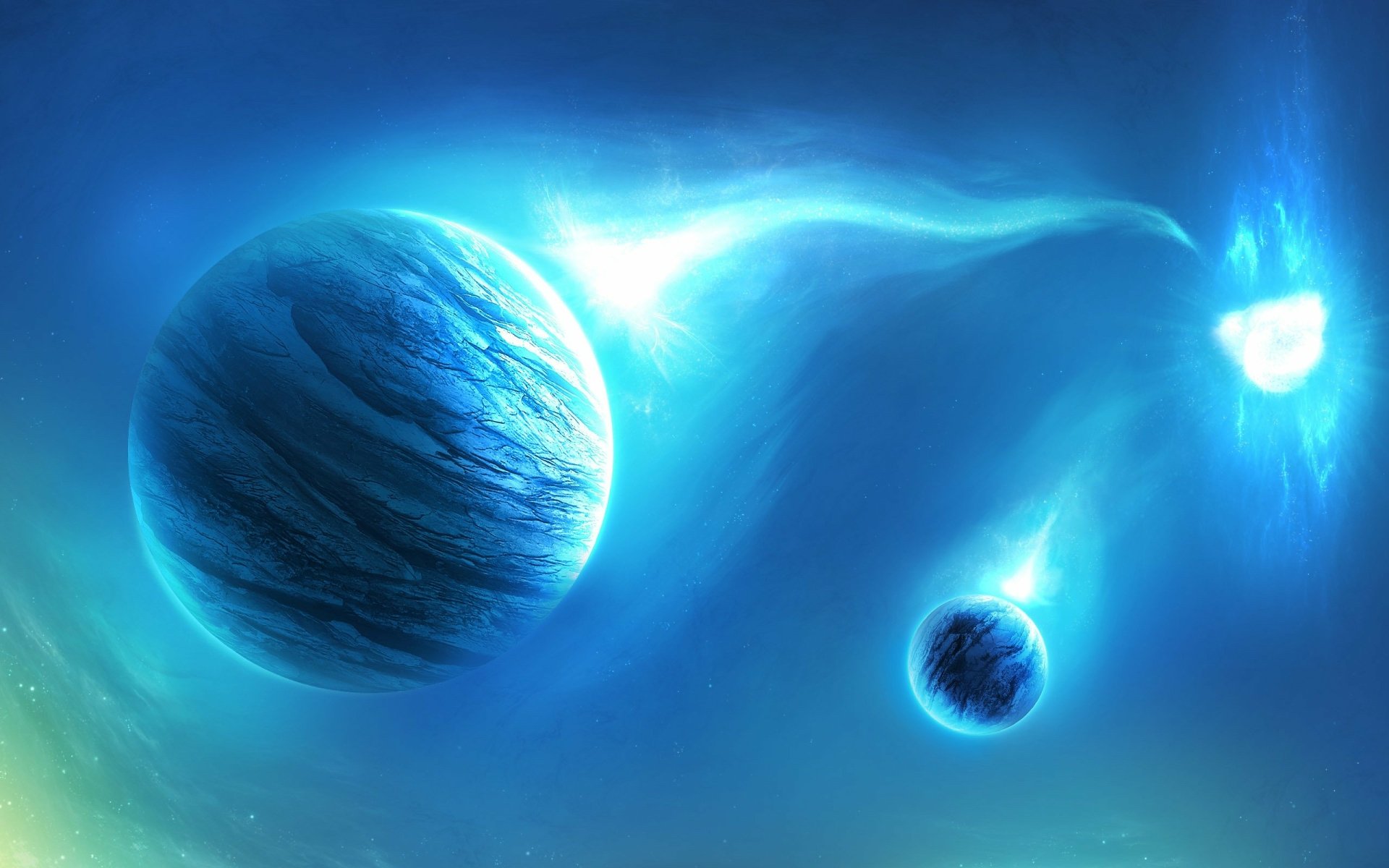 Download Sci Fi Planet HD Wallpaper by Gabriel St-Amant