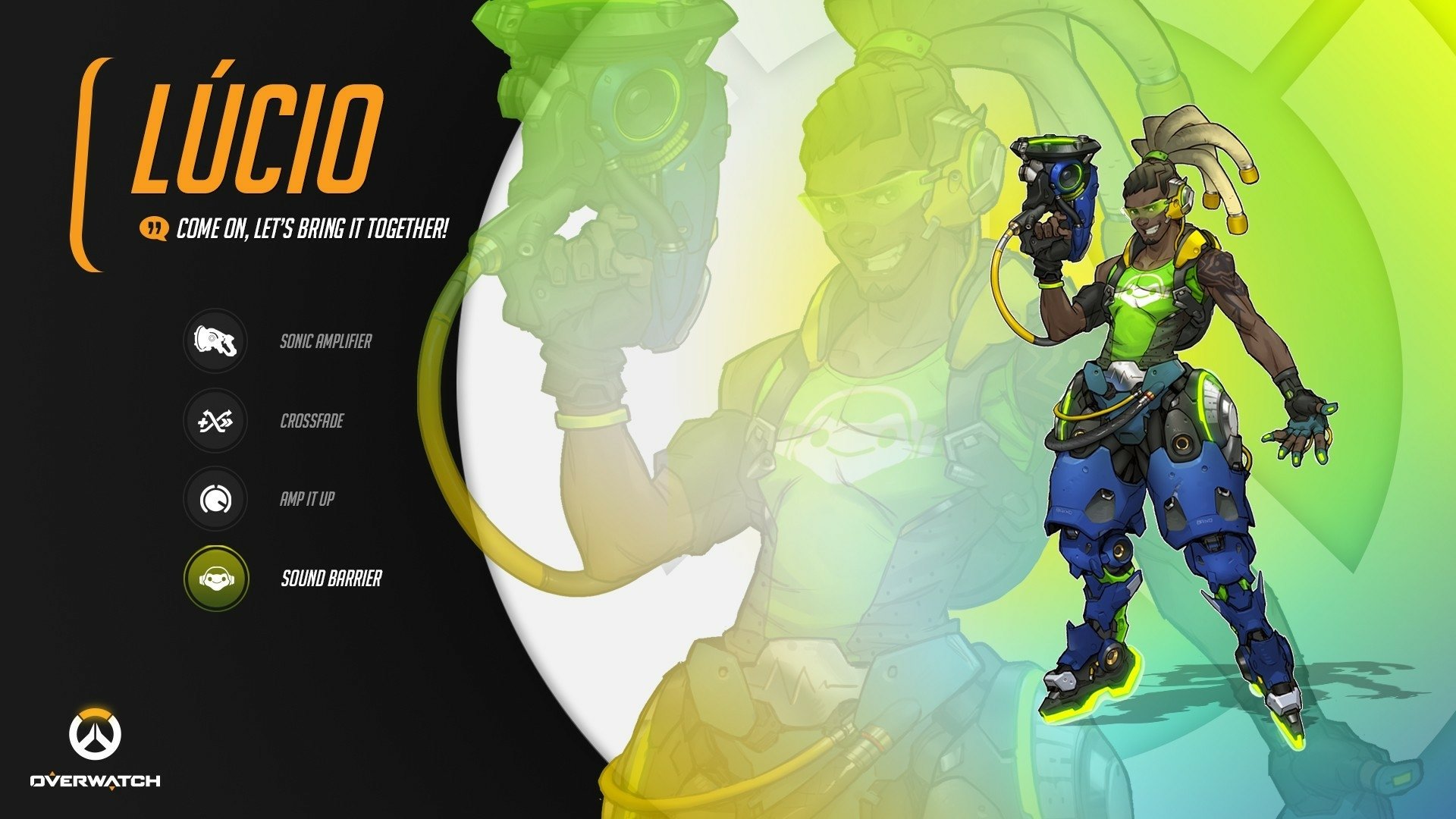 Download Lúcio (Overwatch) Video Game Overwatch HD Wallpaper ...