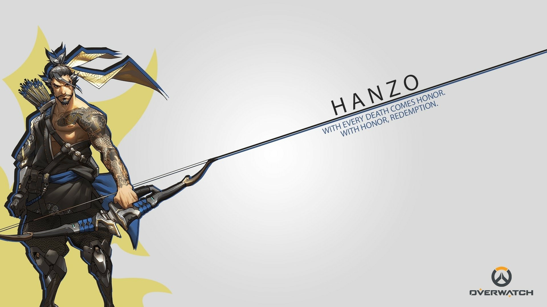 Download Hanzo (Overwatch) Video Game Overwatch HD Wallpaper