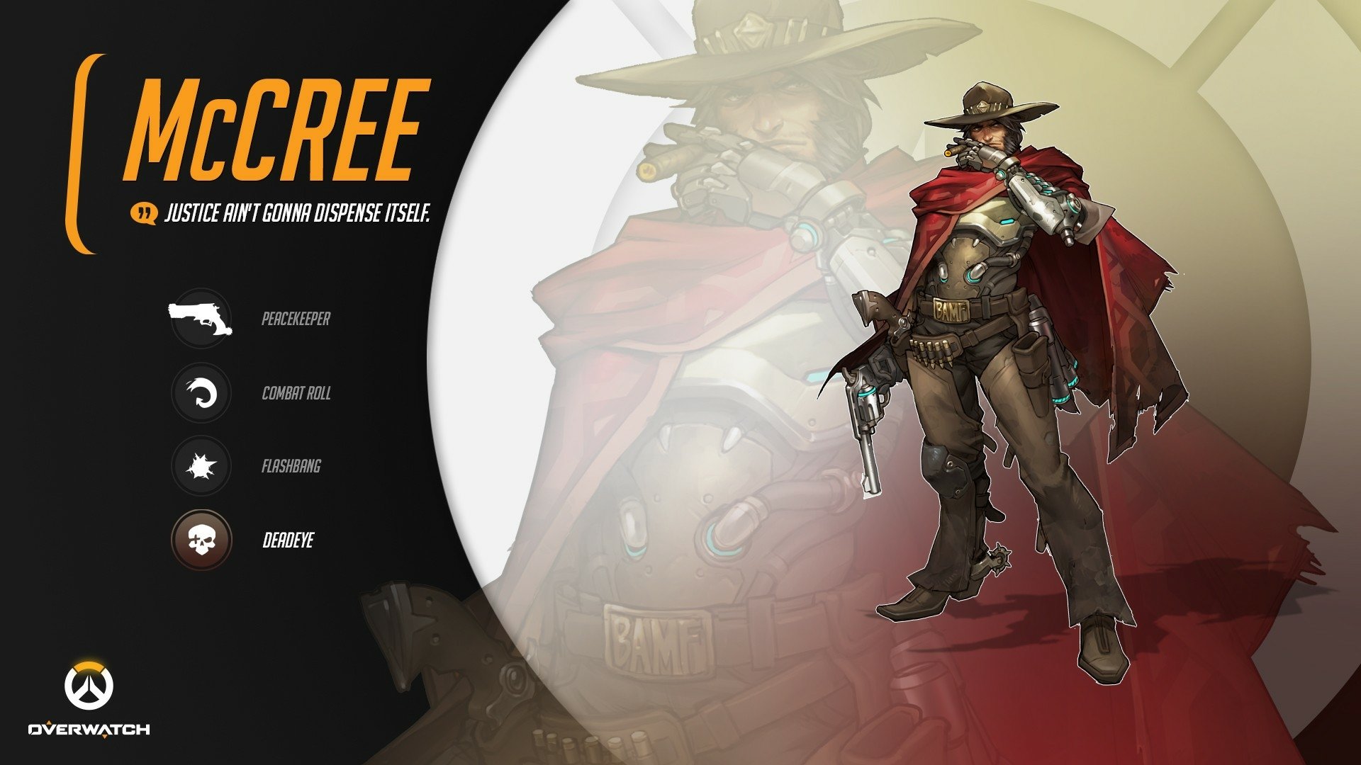 Download McCree (Overwatch) Video Game Overwatch HD Wallpaper