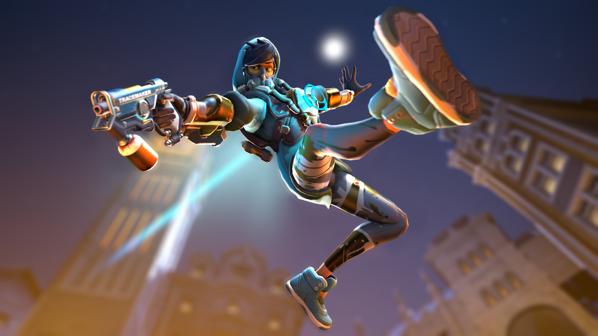 Download Tracer (Overwatch) Video Game Overwatch HD Wallpaper