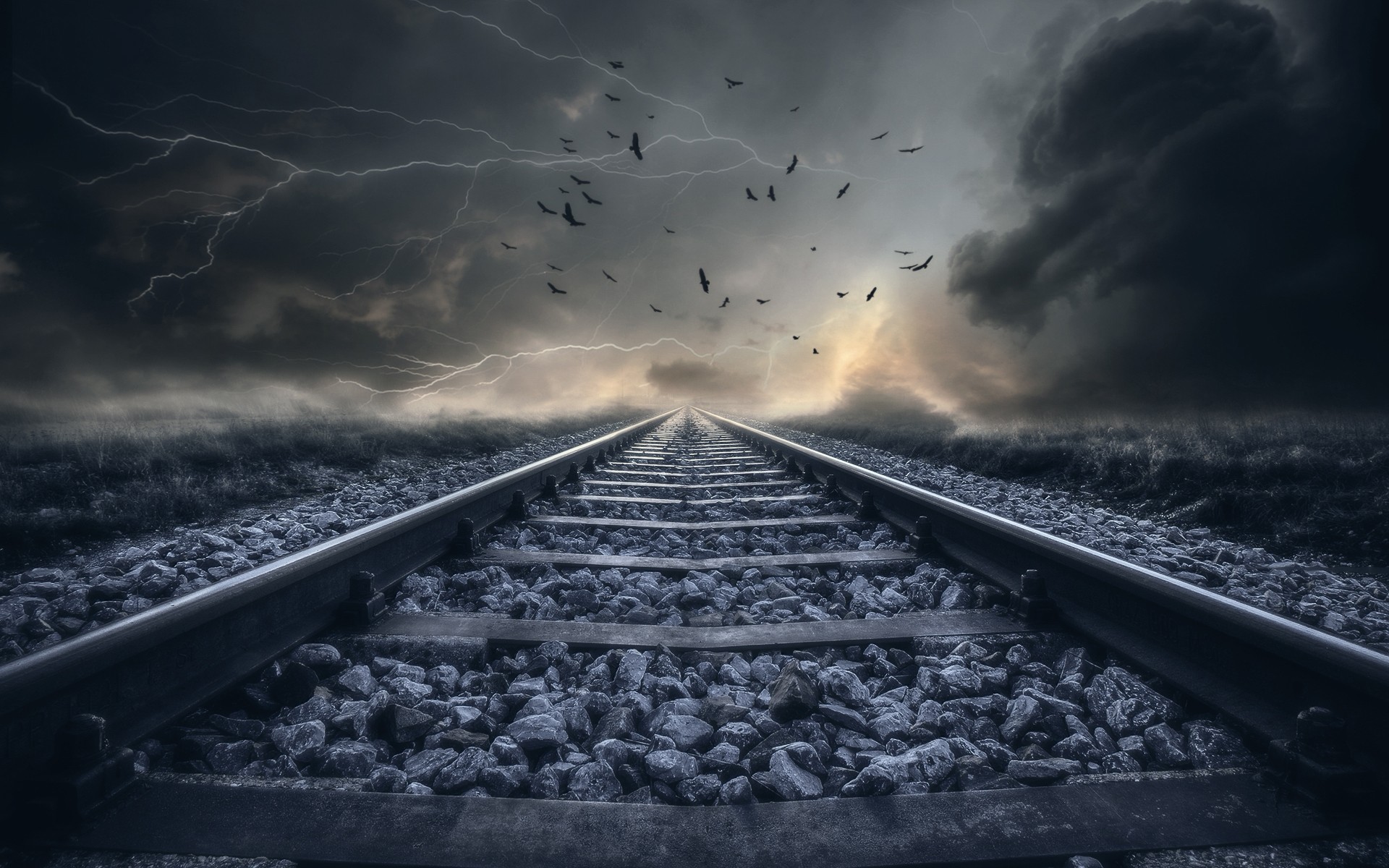Railroad HD Wallpaper