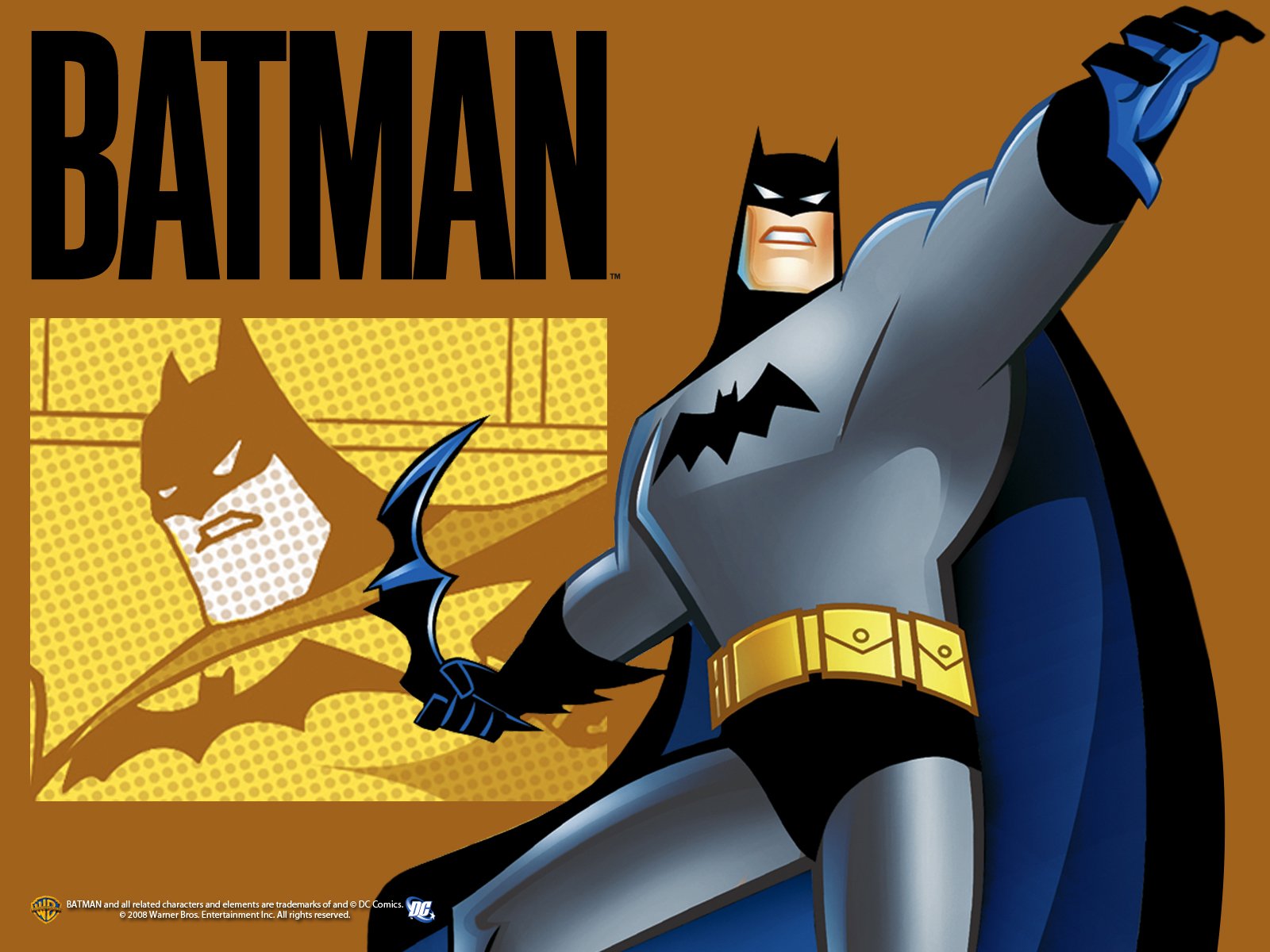 Batman The Animated Series HD Wallpaper Iconic TV Show Hero Spotlight Batman The Animated Series HD Wallpaper Iconic TV Show Hero Spotlight