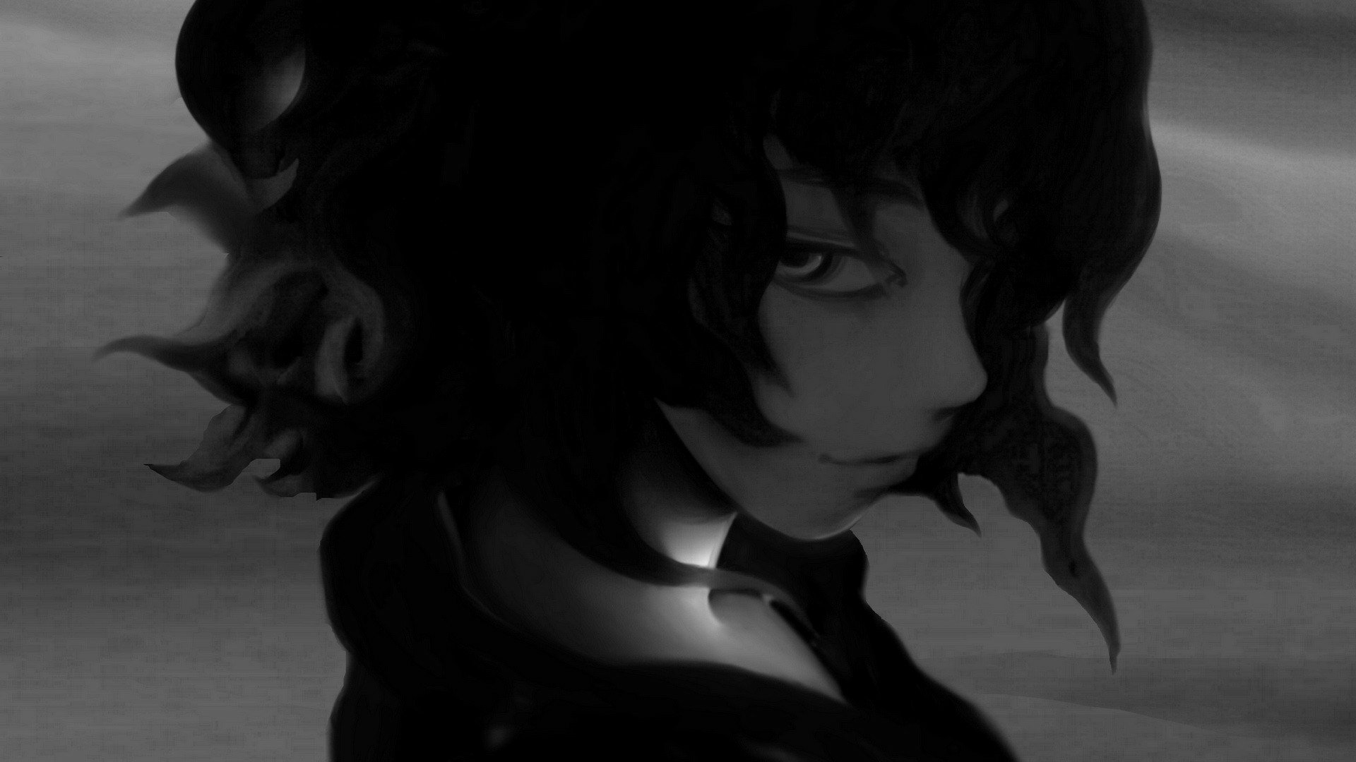 Dark Anime Shadows: Mystical Touhou HD Wallpaper | 1920x1080 ...