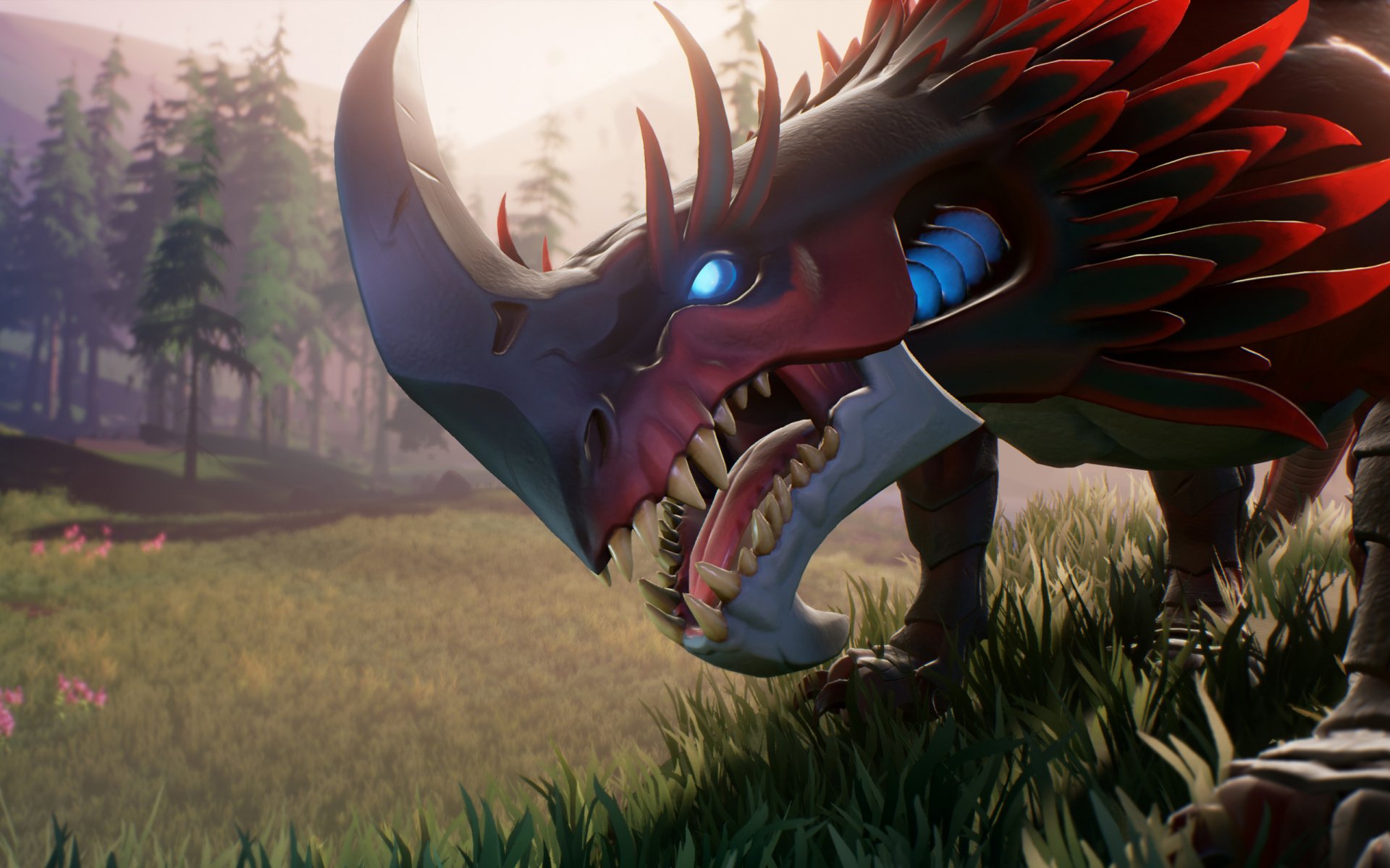 Dauntless Beast: HD Creature Wallpaper from the Epic Game