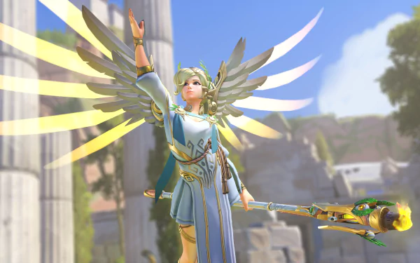 [70+] Mercy (Overwatch) 4k Wallpapers