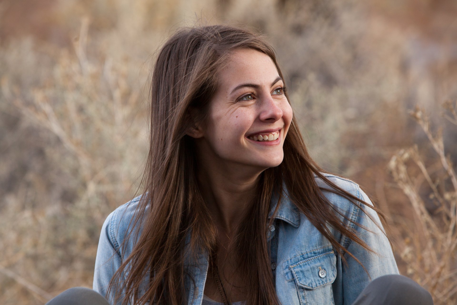 Download Denim Smile American Brunette Actress Celebrity Willa Holland ...