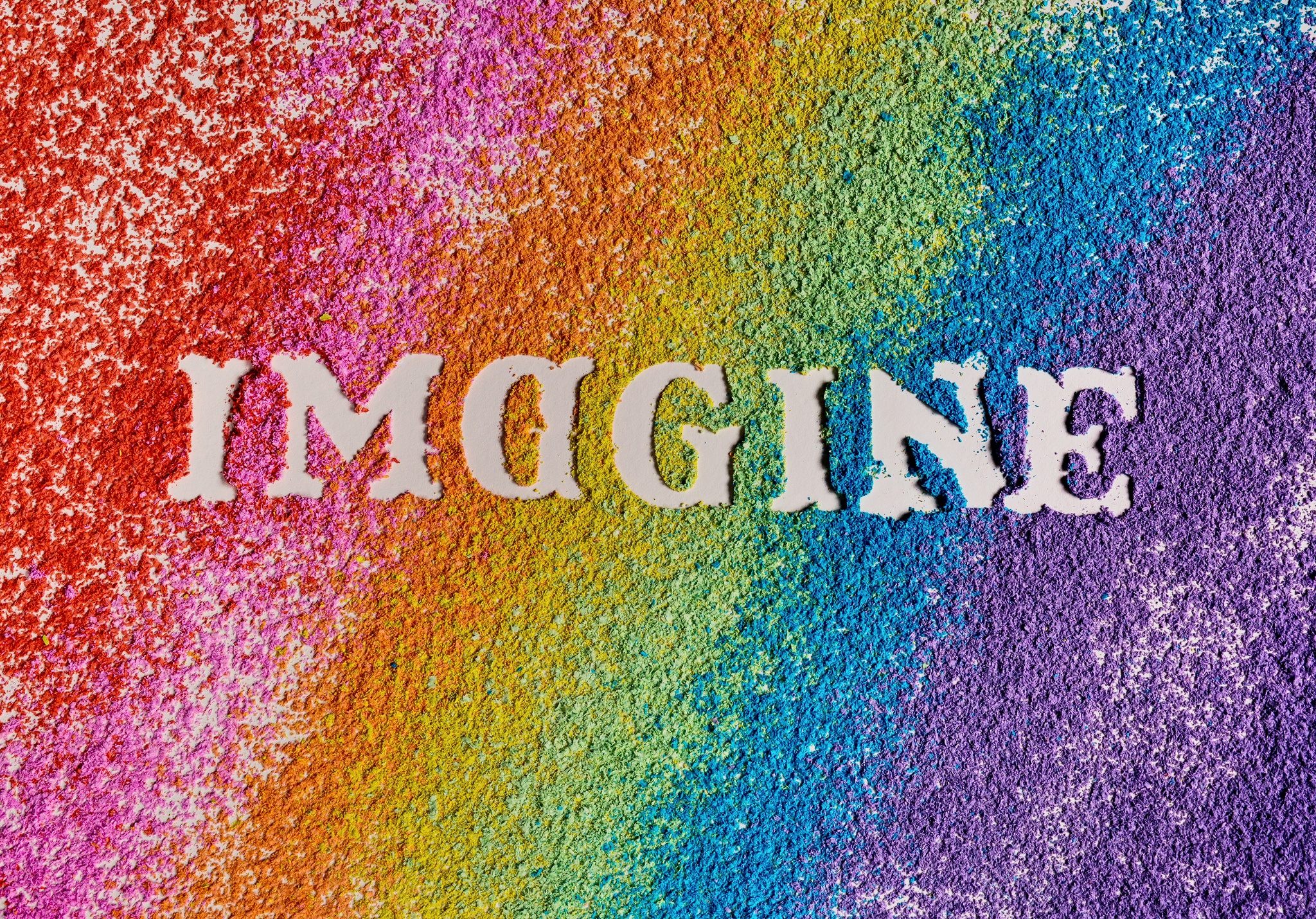 Download Word Rainbow Colorful Colors Misc Motivational HD Wallpaper