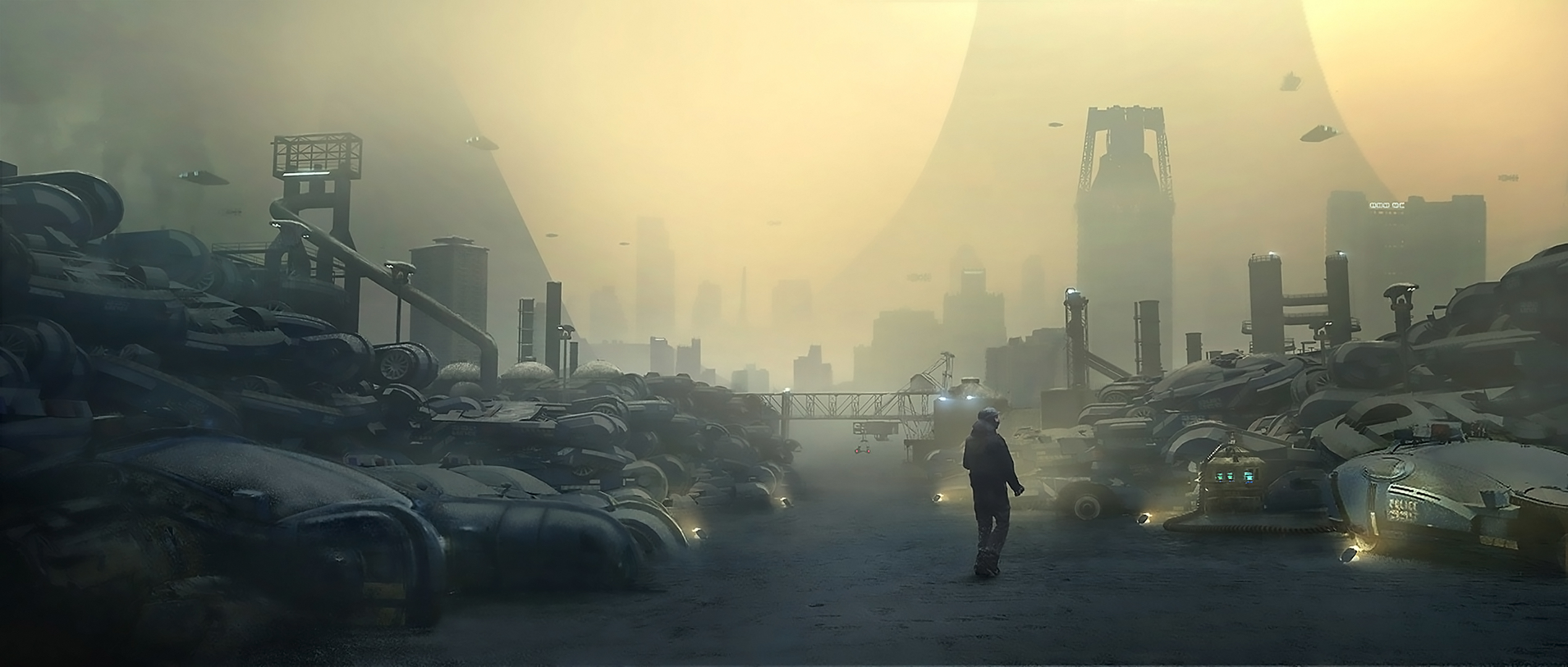 Post-Apocalyptic Dreams: A Sci-Fi HD Wallpaper Experience by Emmanuel Shiu