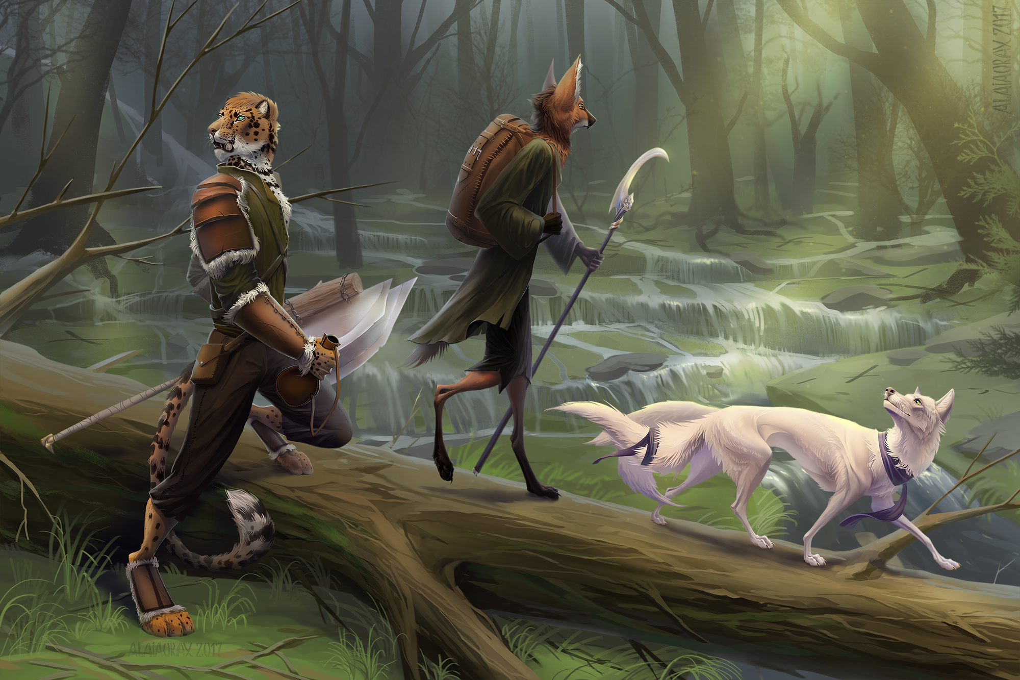 Download Creature Forest Fantasy Warrior Fantasy Warrior HD Wallpaper ...