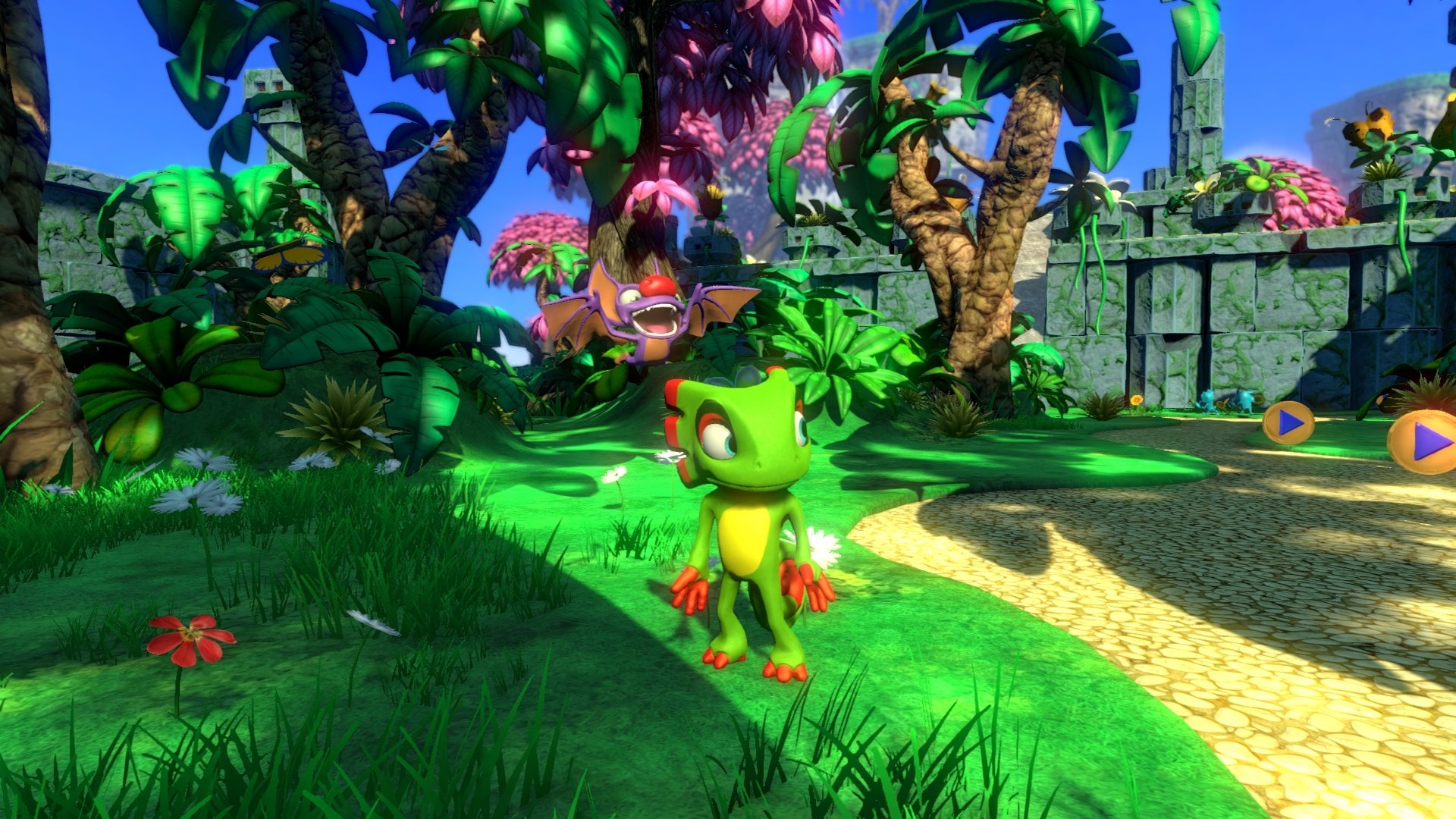 Yooka-Laylee Vibrant Adventure HD Wallpaper