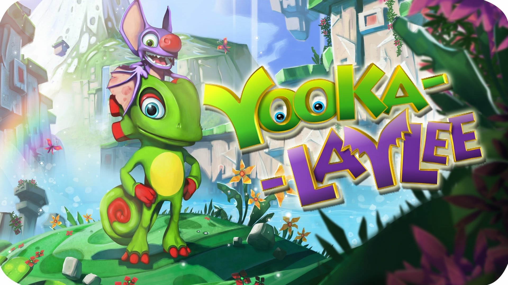 Yooka-Laylee HD Wallpaper – Vibrant Gaming Background