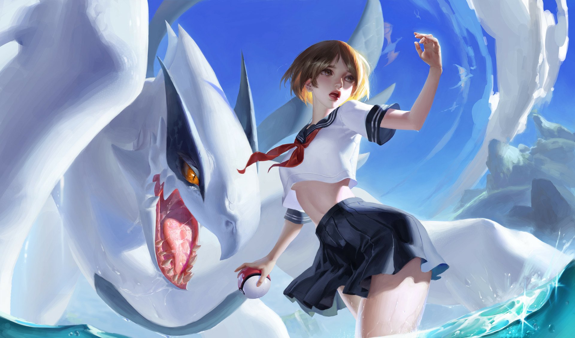 Download Anime Pokemon Hd Wallpaper By Weifeng Liu