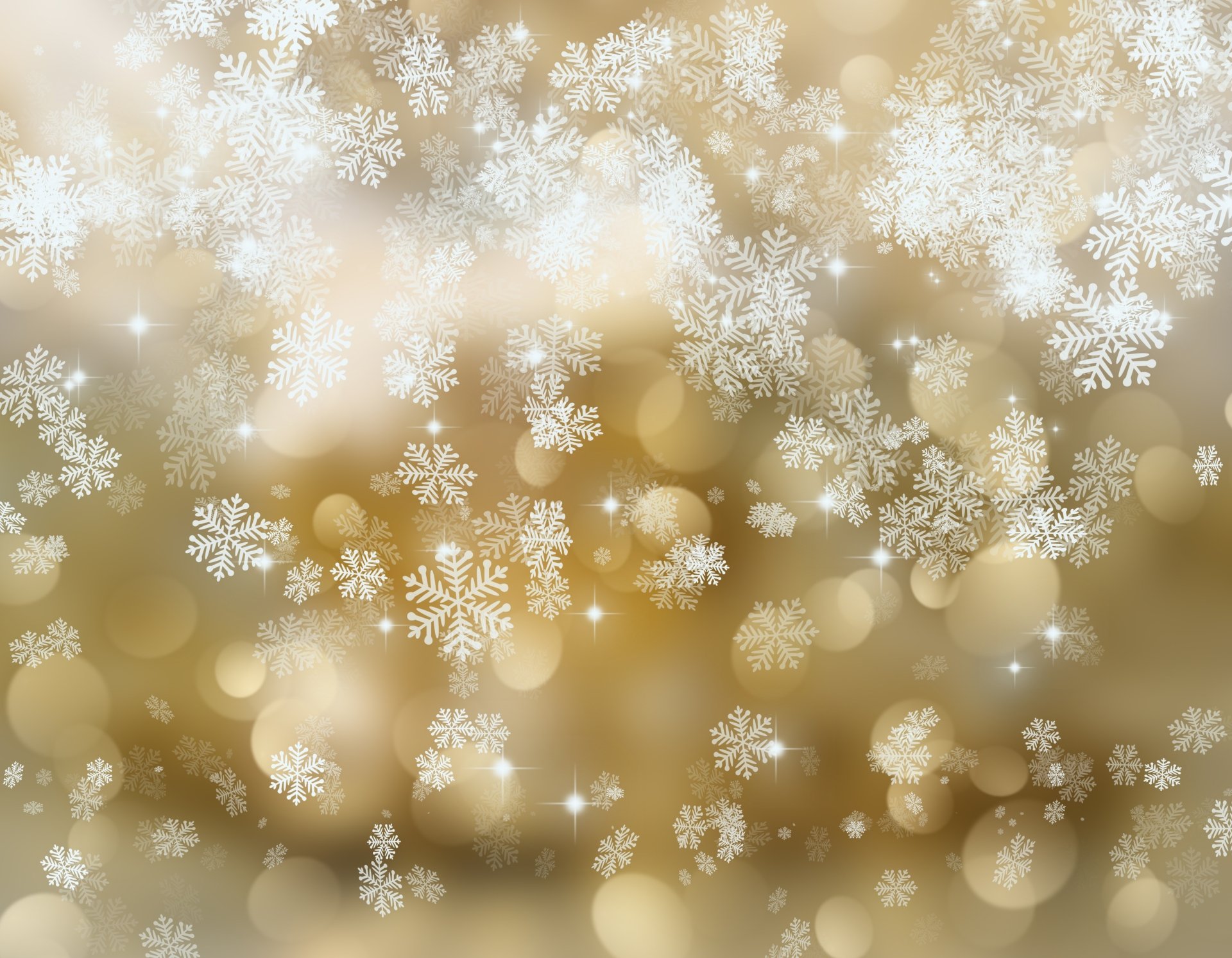 Artistic Snowflake Glow – 4K Ultra HD Winter Wonderland Wallpaper