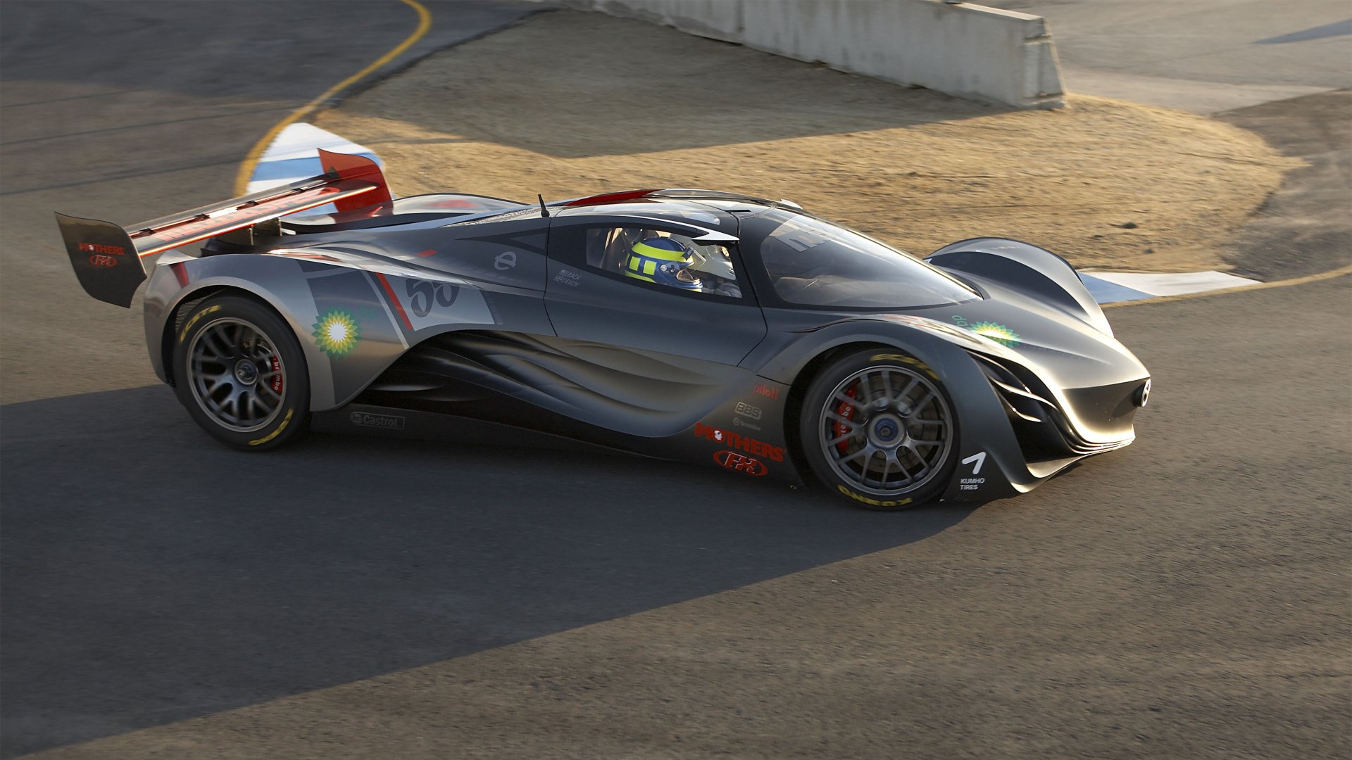 Download Concept Car Car Mazda Vehicle Mazda Furai HD Wallpaper