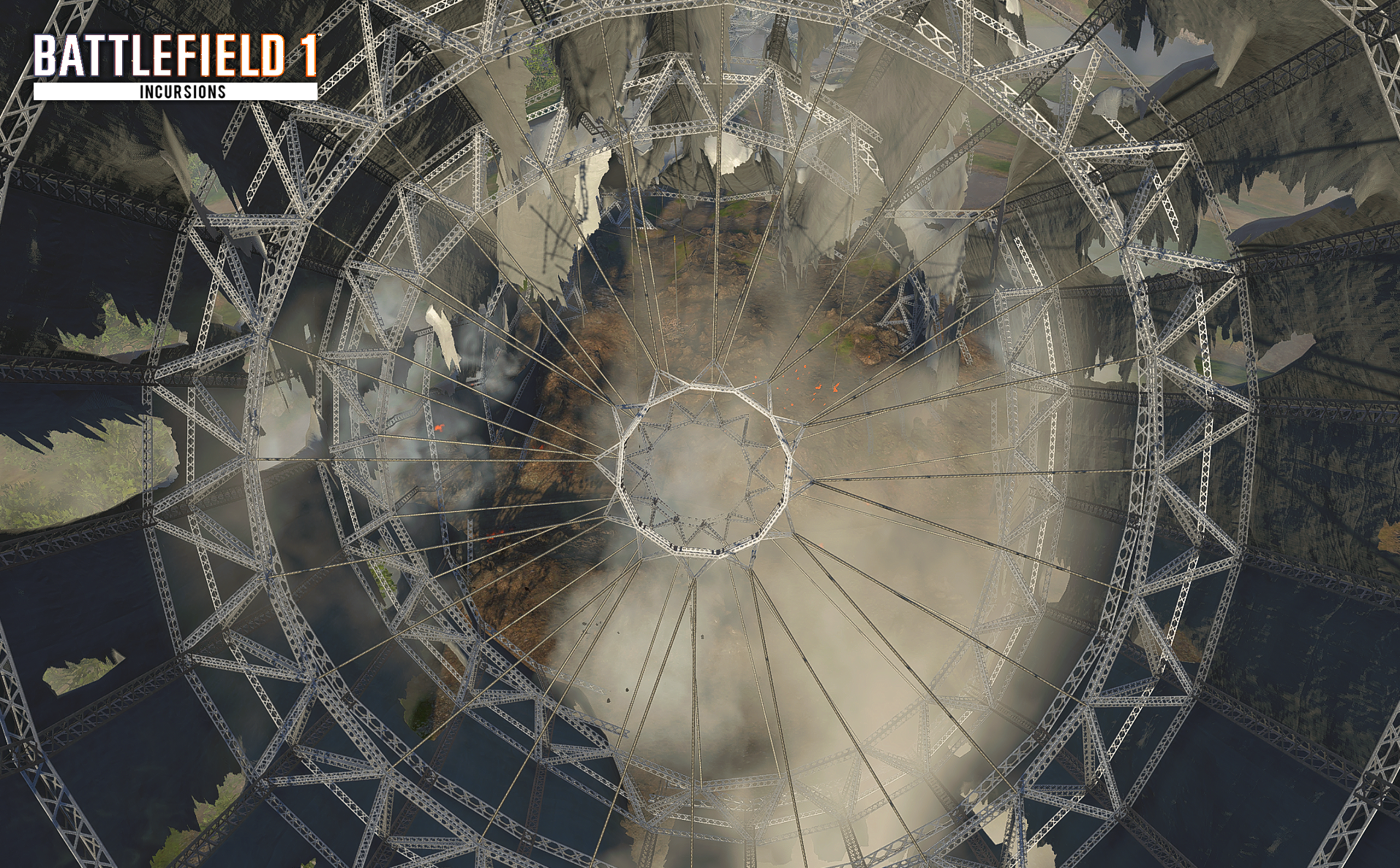 Battlefield Destruction Wallpapers Battlefield Art Background Stock