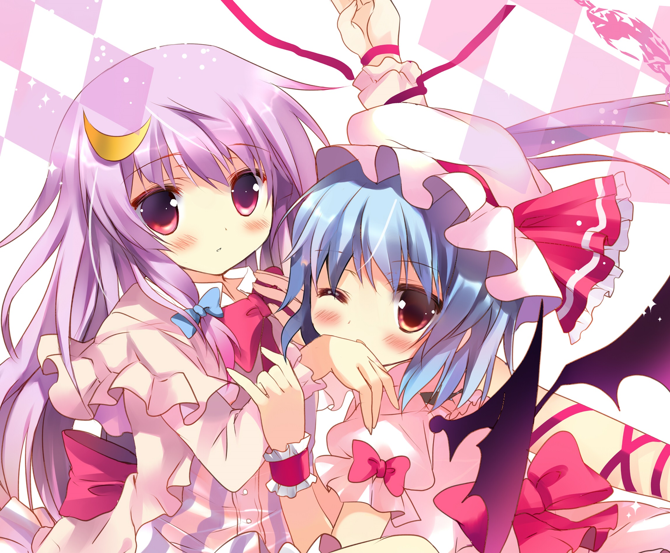 Download Remilia Scarlet Patchouli Knowledge Anime Touhou HD Wallpaper ...