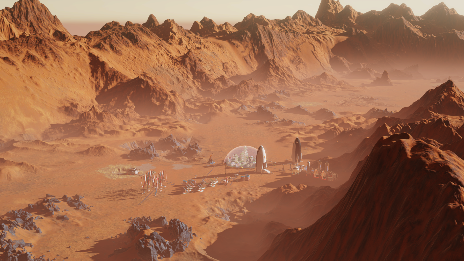 Video Game Surviving Mars HD Wallpaper