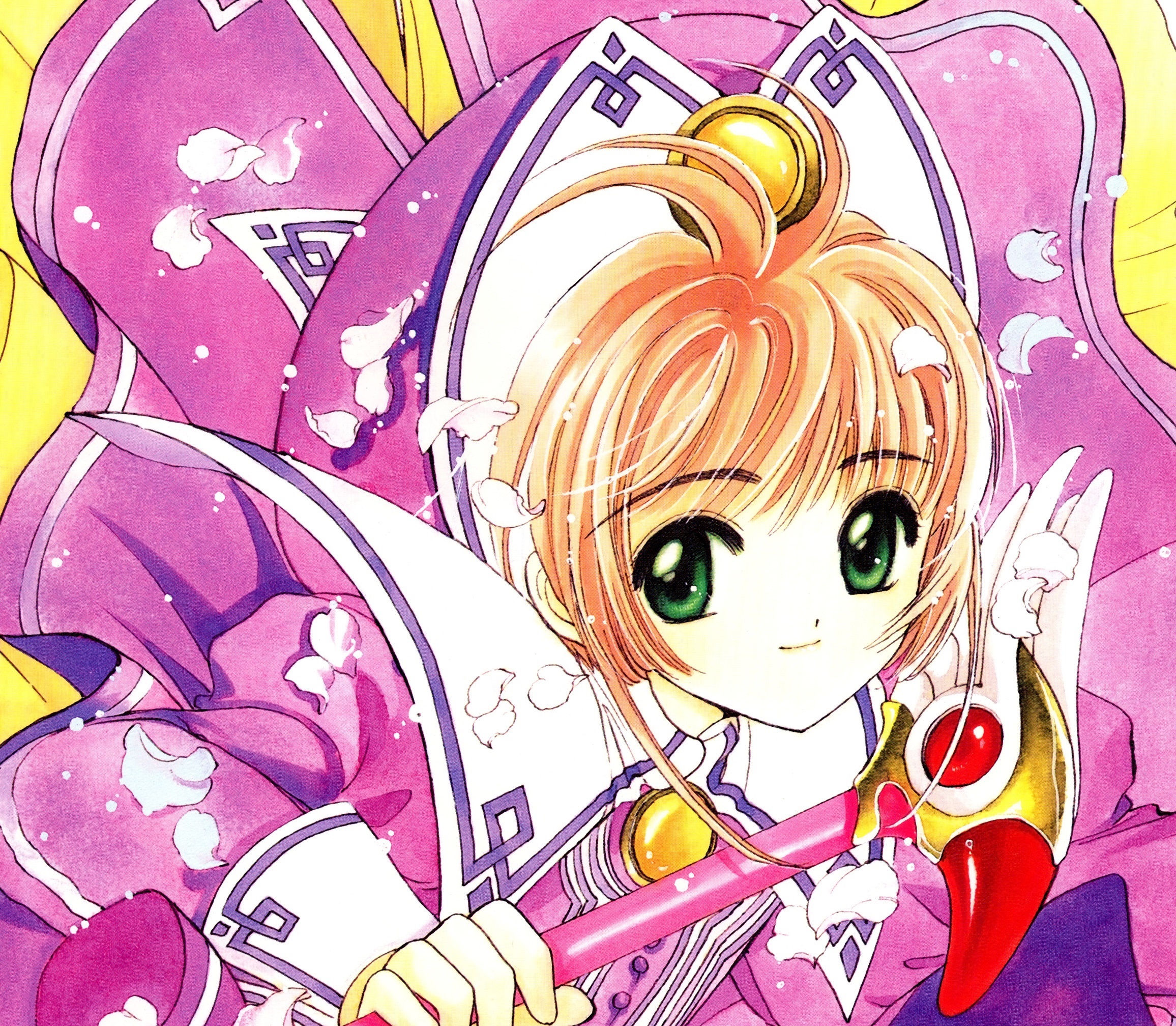 Download Sakura Kinomoto Anime Cardcaptor Sakura Hd Wallpaper By Clamp