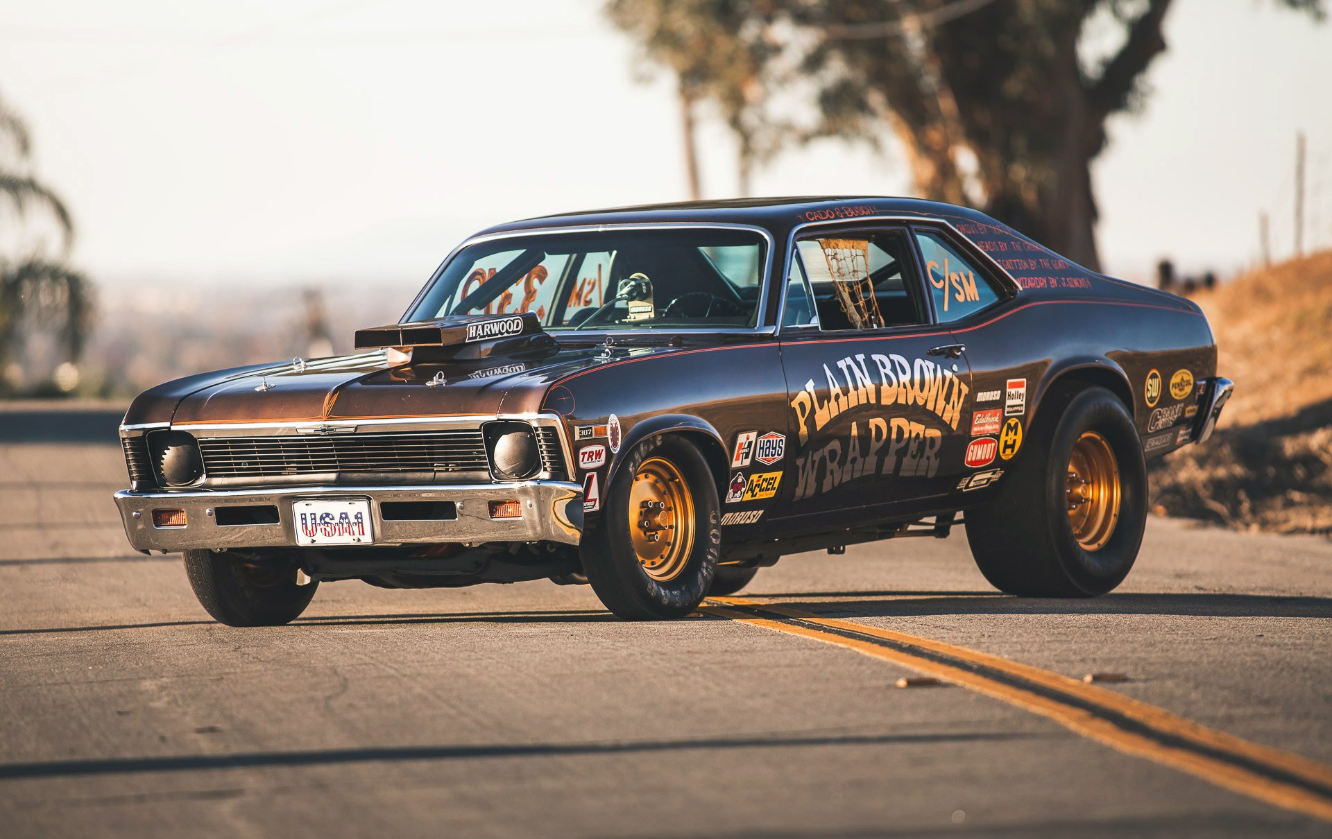 Download Race Car Depth Of Field Chevrolet Car Vehicle Chevrolet Nova ...