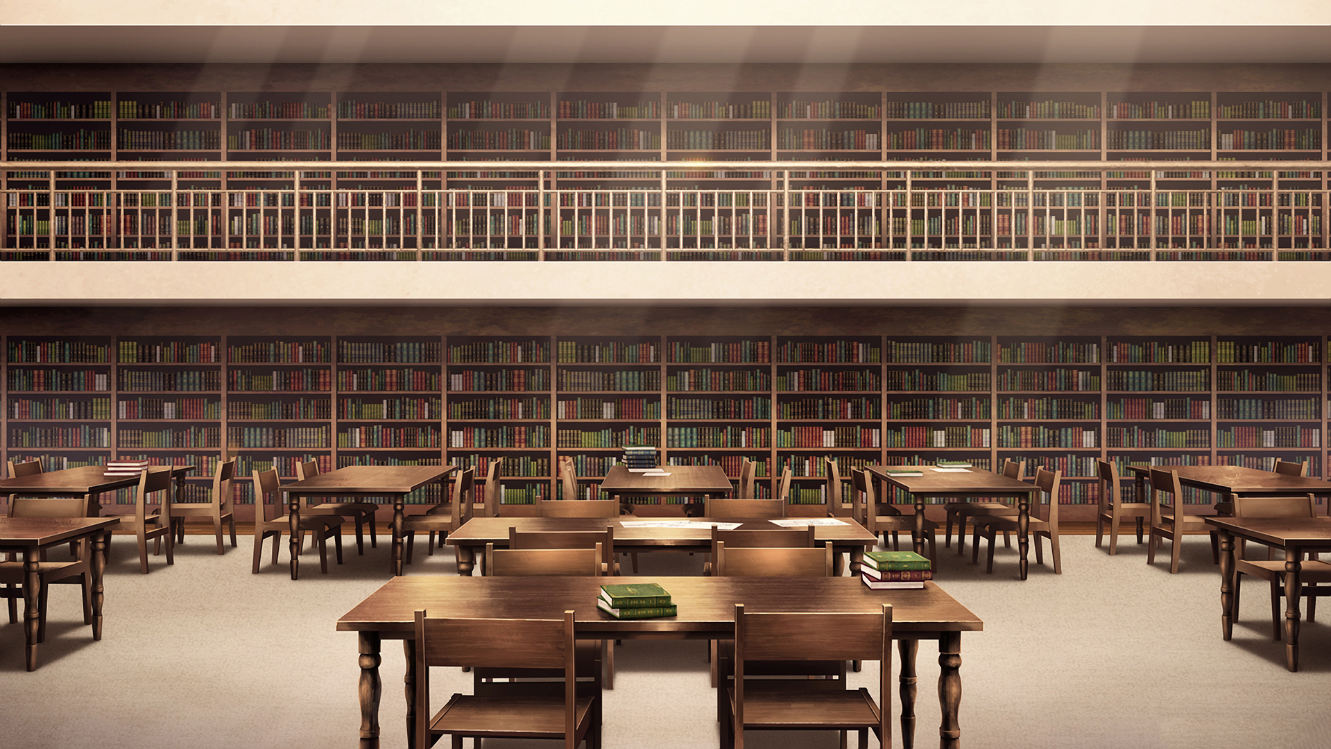 Anime School Library