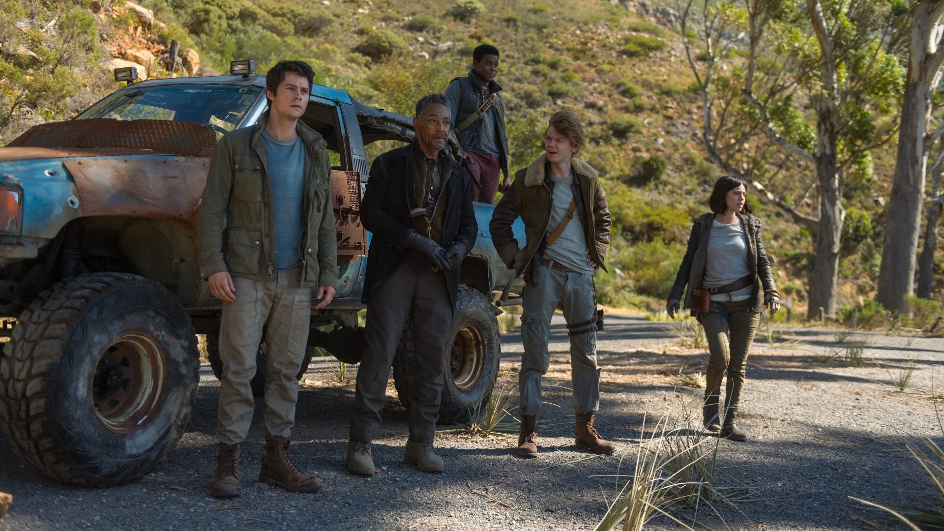 Download Rosa Salazar Thomas Brodie-Sangster Giancarlo Esposito Dylan O'Brien Movie Maze Runner ...