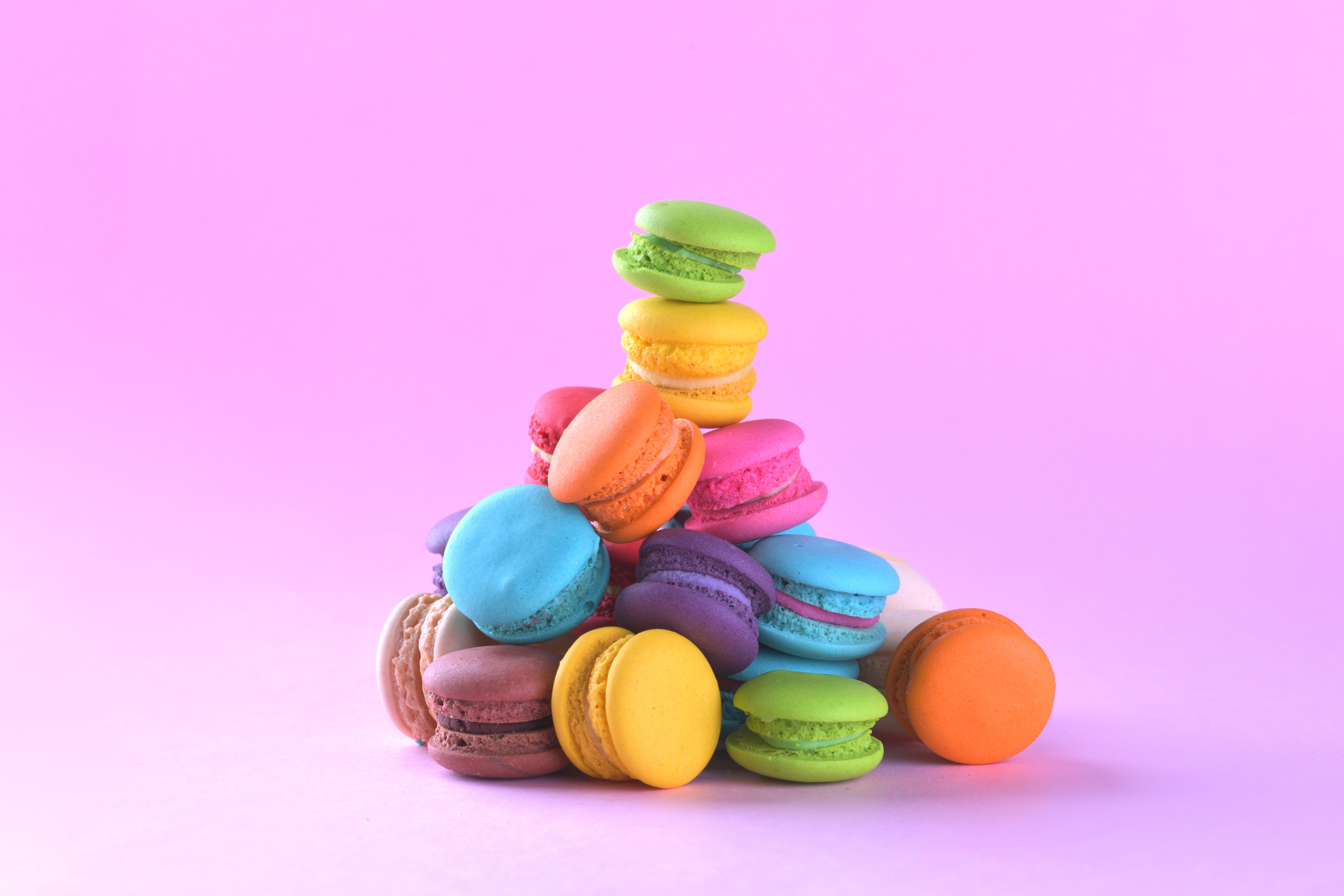 Download Colors Sweets Food Macaron 4k Ultra HD Wallpaper
