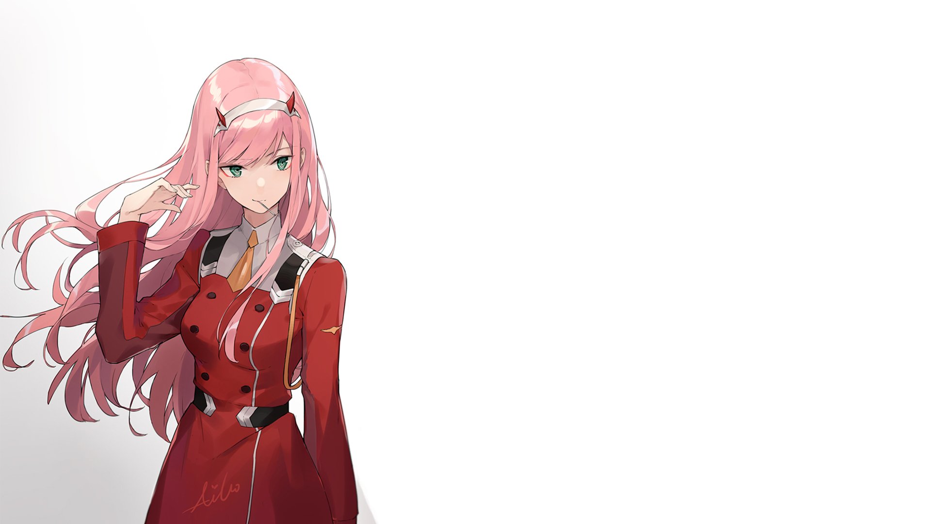 Zero Two 4K Ultra HD Wallpaper