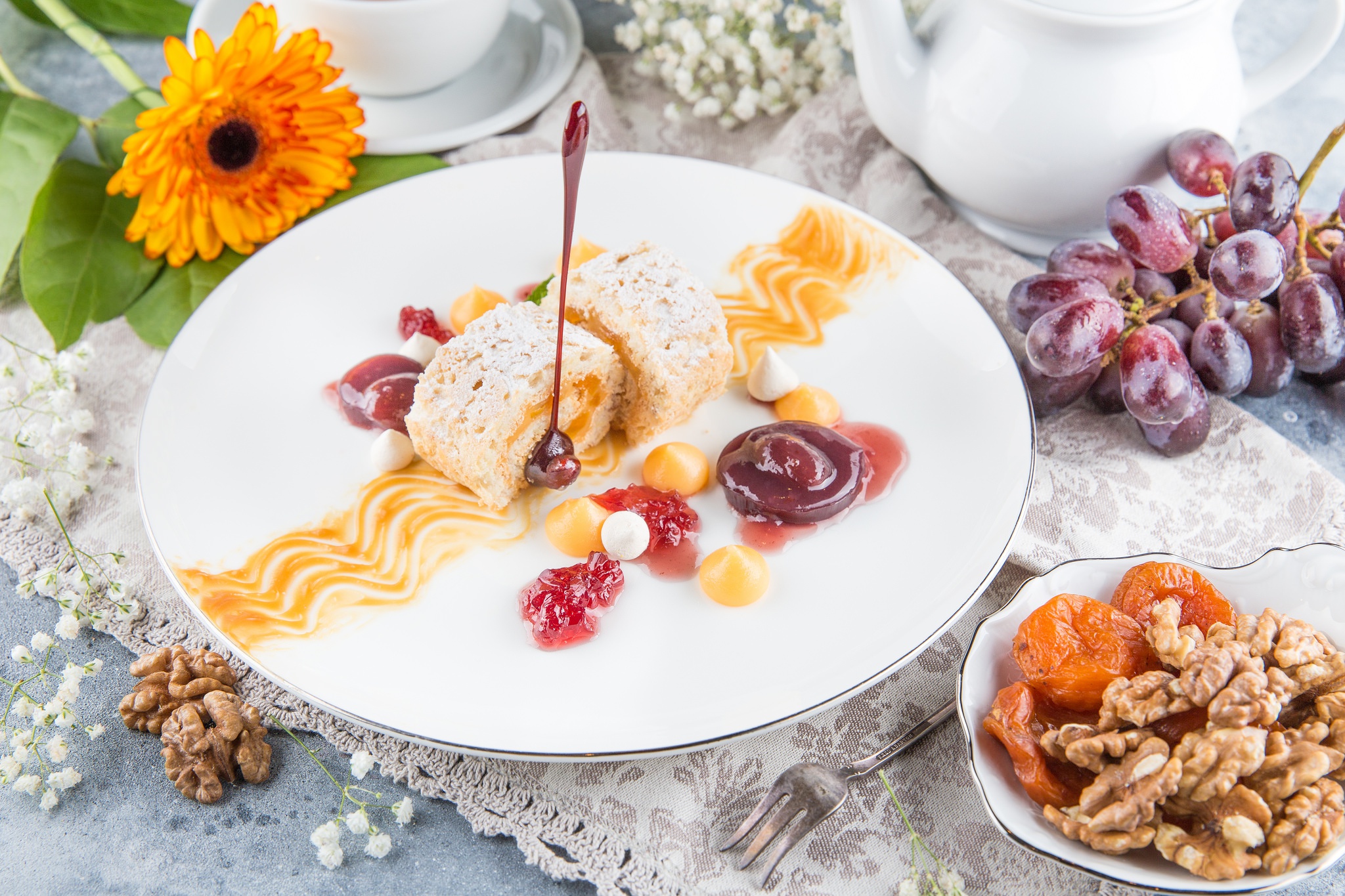 Download Pastry Food Dessert HD Wallpaper