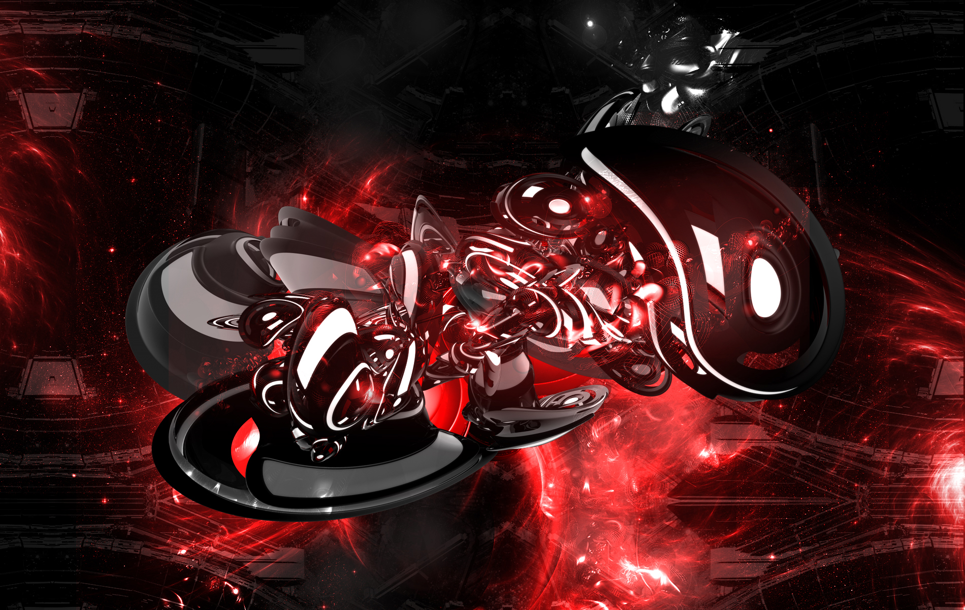 Download Abstract Red Wallpaper